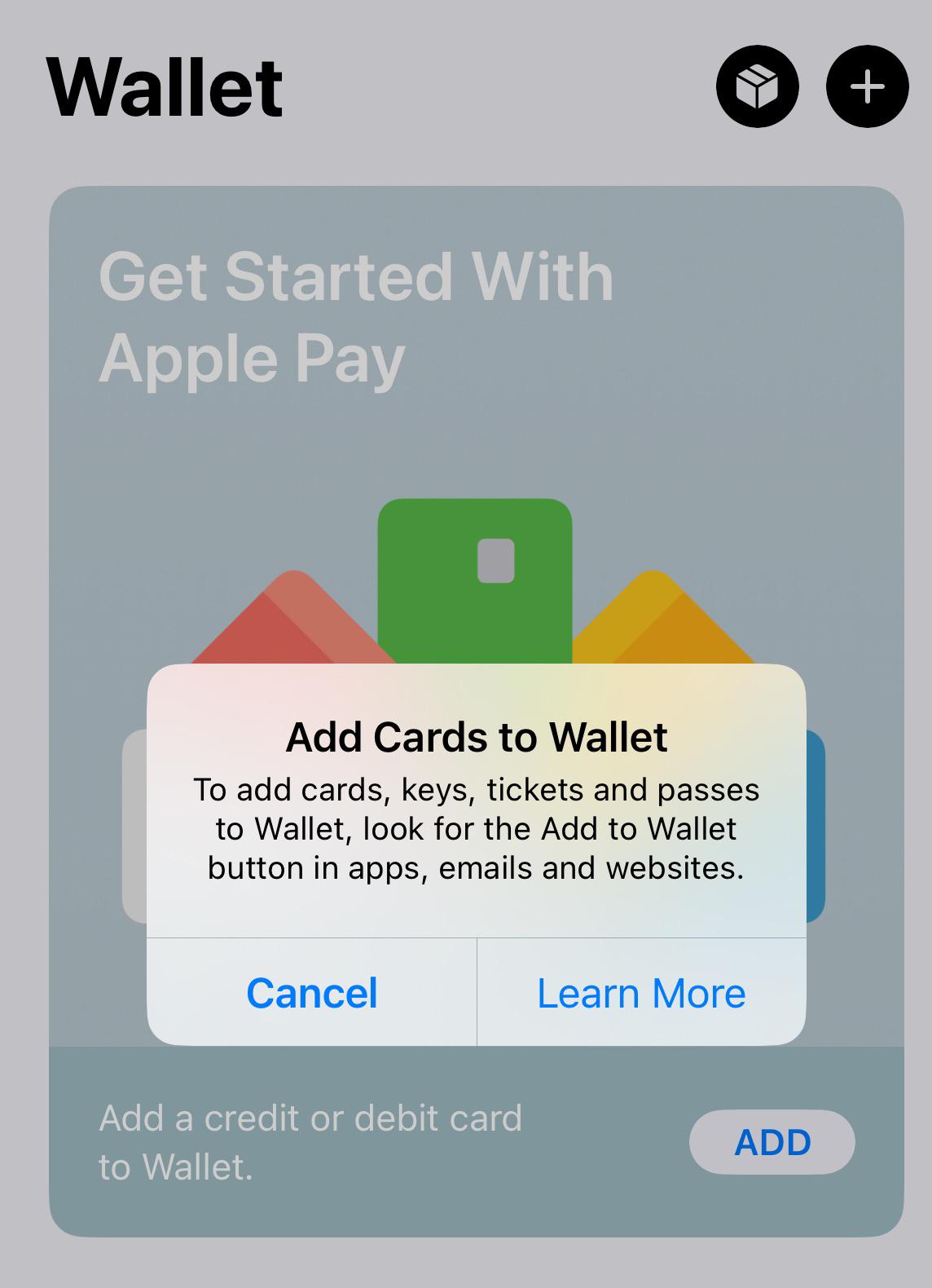Does anyone know why I get this message when I want to add my card for Apple pay | Scrolller