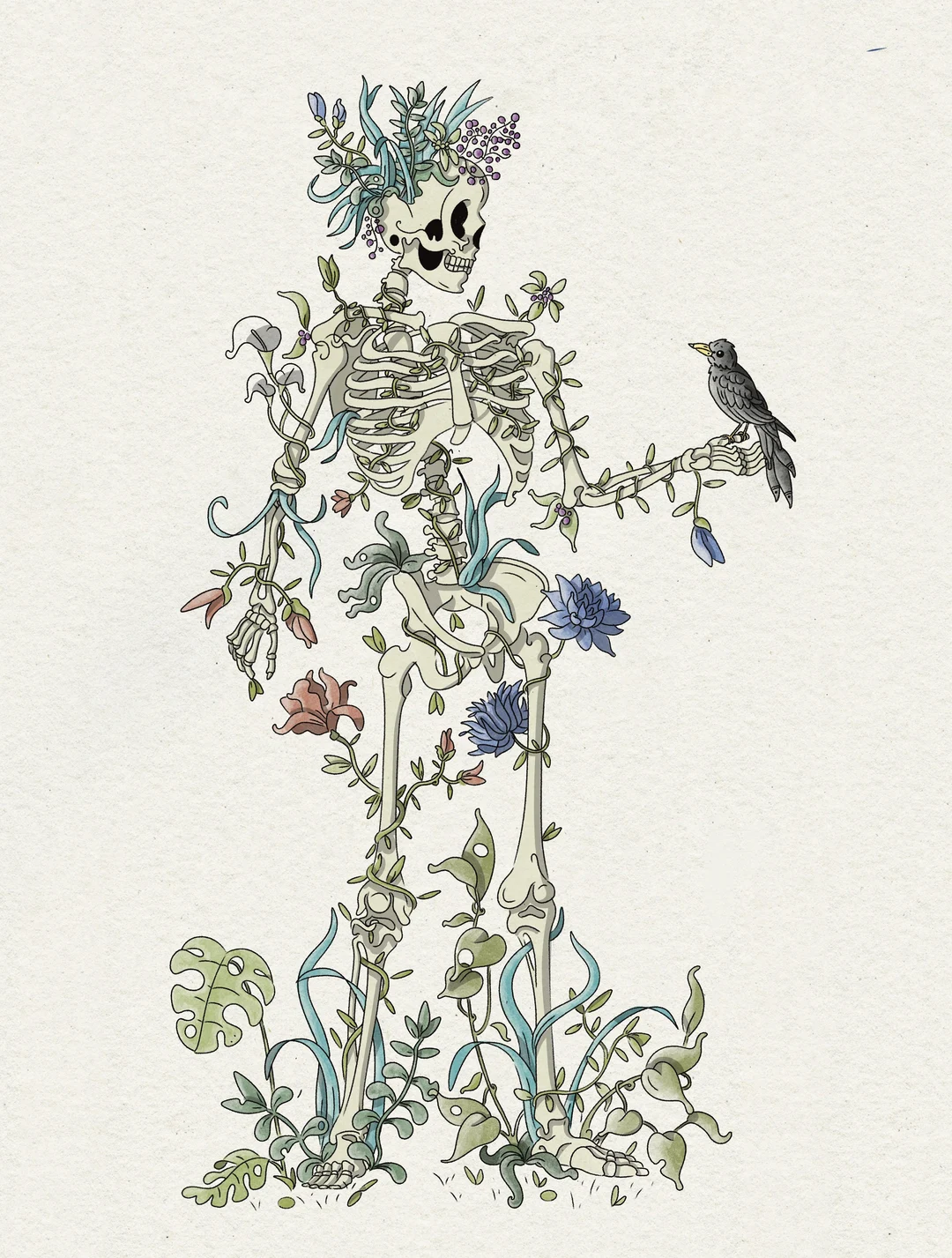 Cycle of life, Elliot Roberts (me), digital, 2023 | Scrolller