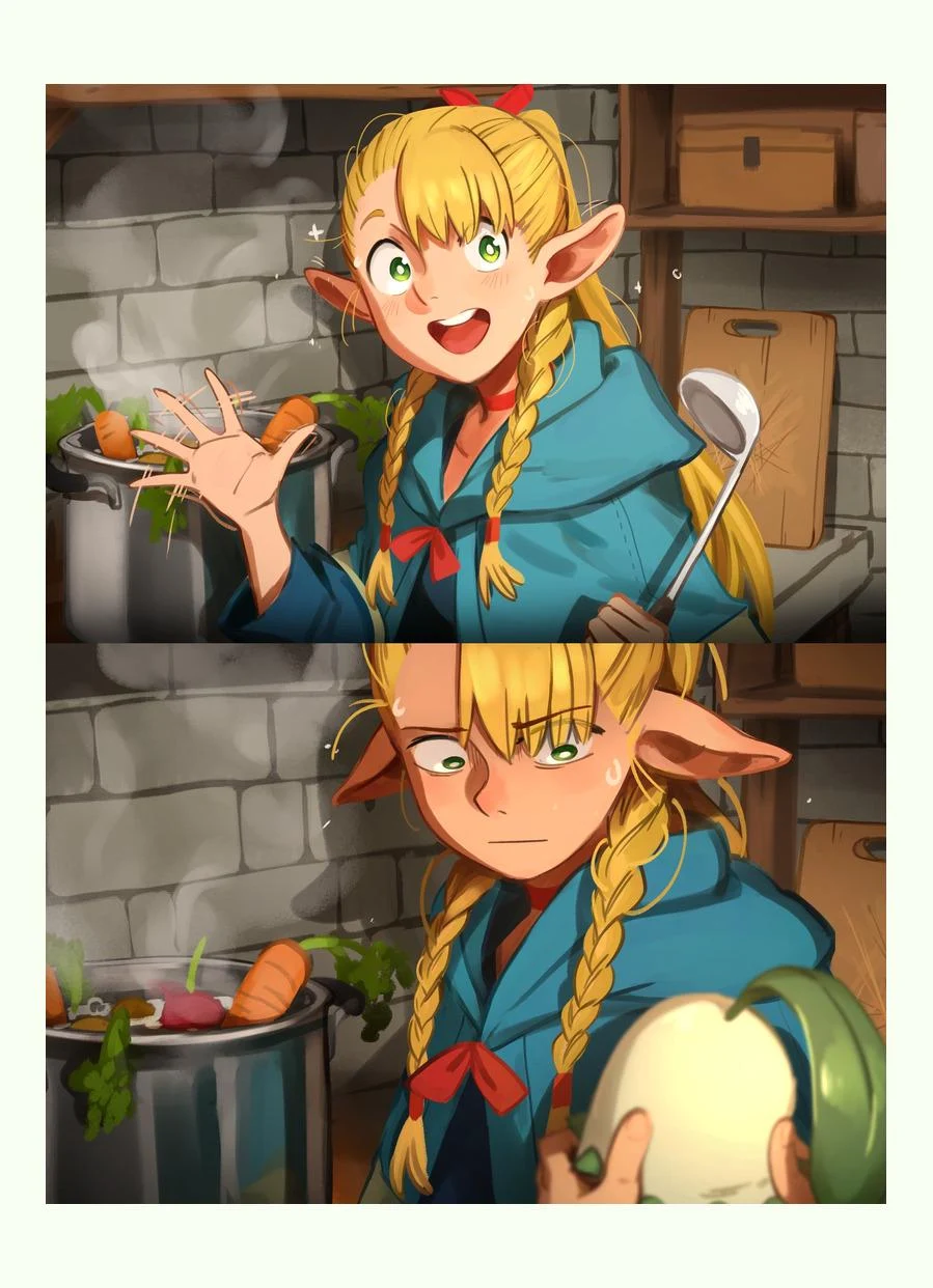 [Art] Mqrcille's regrets by Khyle (Dungeon Meshi) | Scrolller