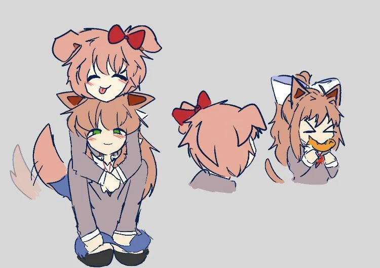 Bark and Meow 2 (Artist:TortaAsahina) | Scrolller