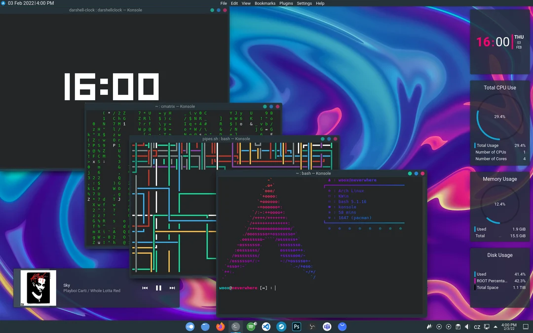 [KDE] Tried ricing for the first time... | Scrolller