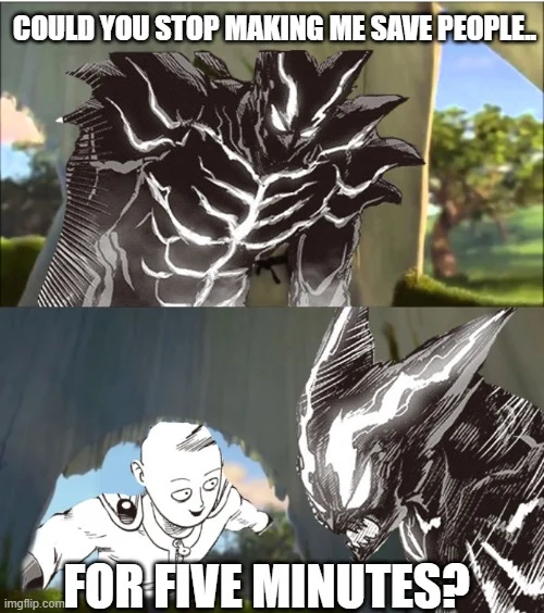 Garou in the next chapter. | Scrolller