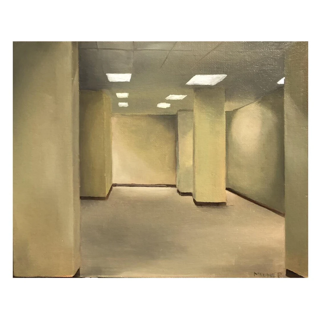 “Backrooms,” Oil, Me, 2022 | Scrolller