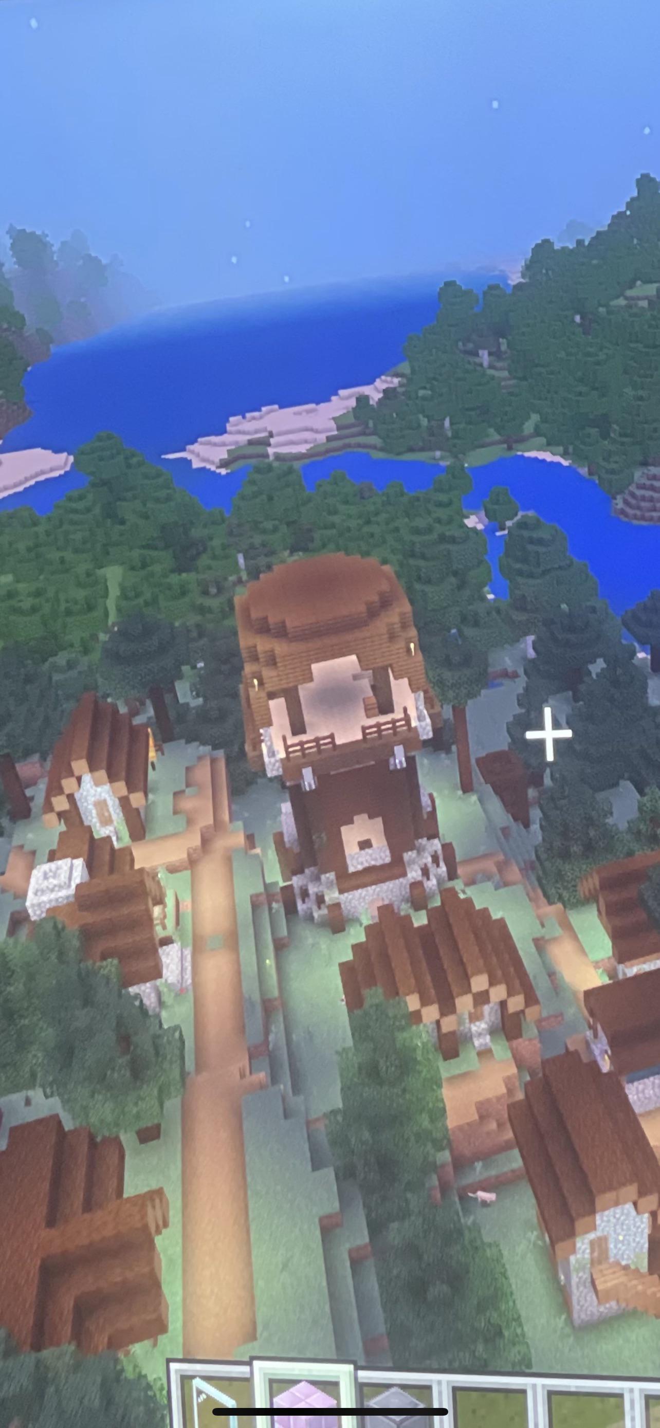 Pillager outpost in villlage | Scrolller