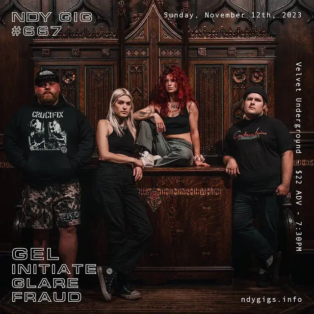 Tonight in Toronto: Gel, Initiate and Fraud | Scrolller