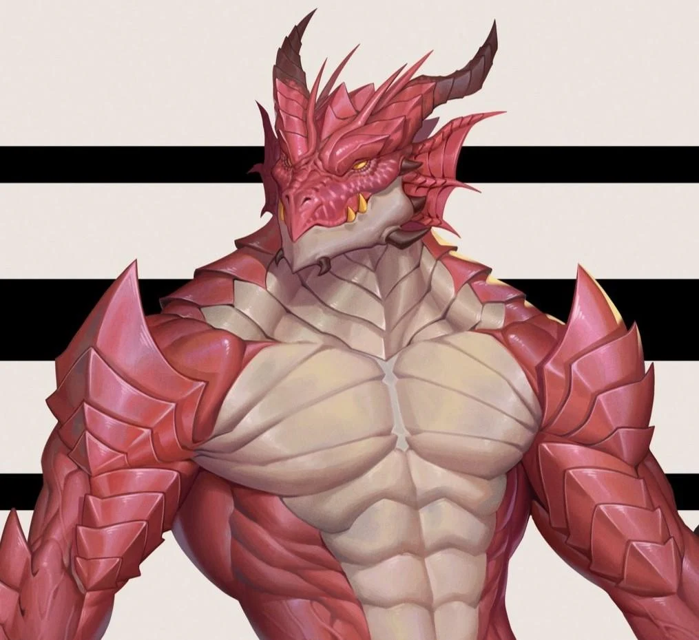 Dragonborn character art I did | Scrolller