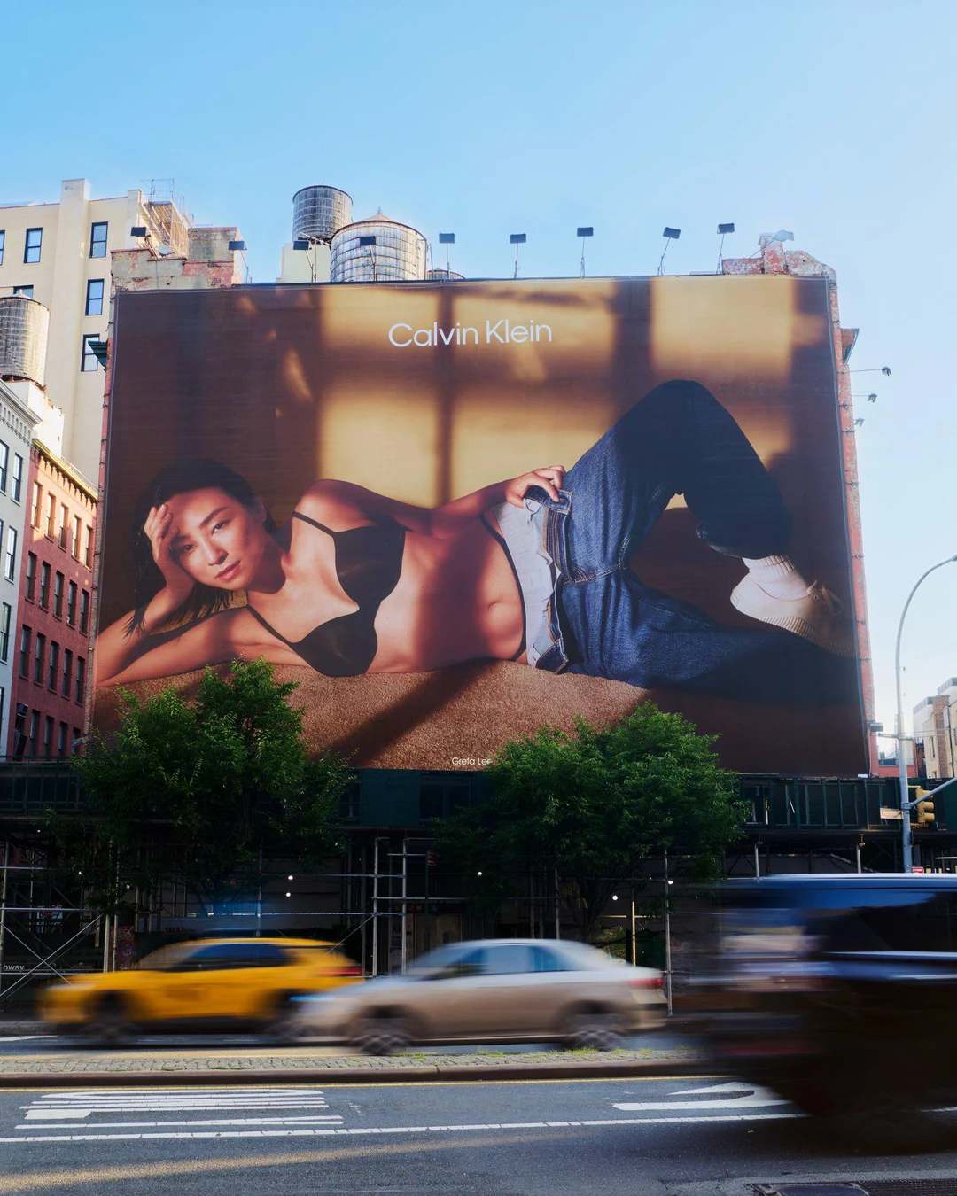 Greta Lee being an actual driving hazard | Scrolller