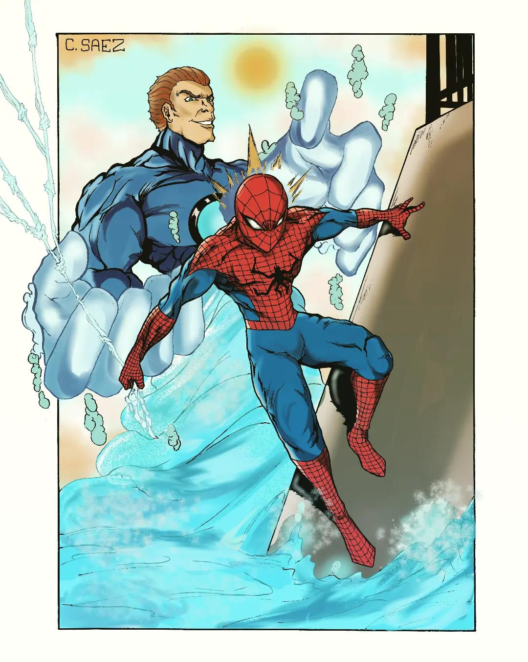 I would love to see Tobey's Peter Parker face off against Hydro Man. | Scrolller