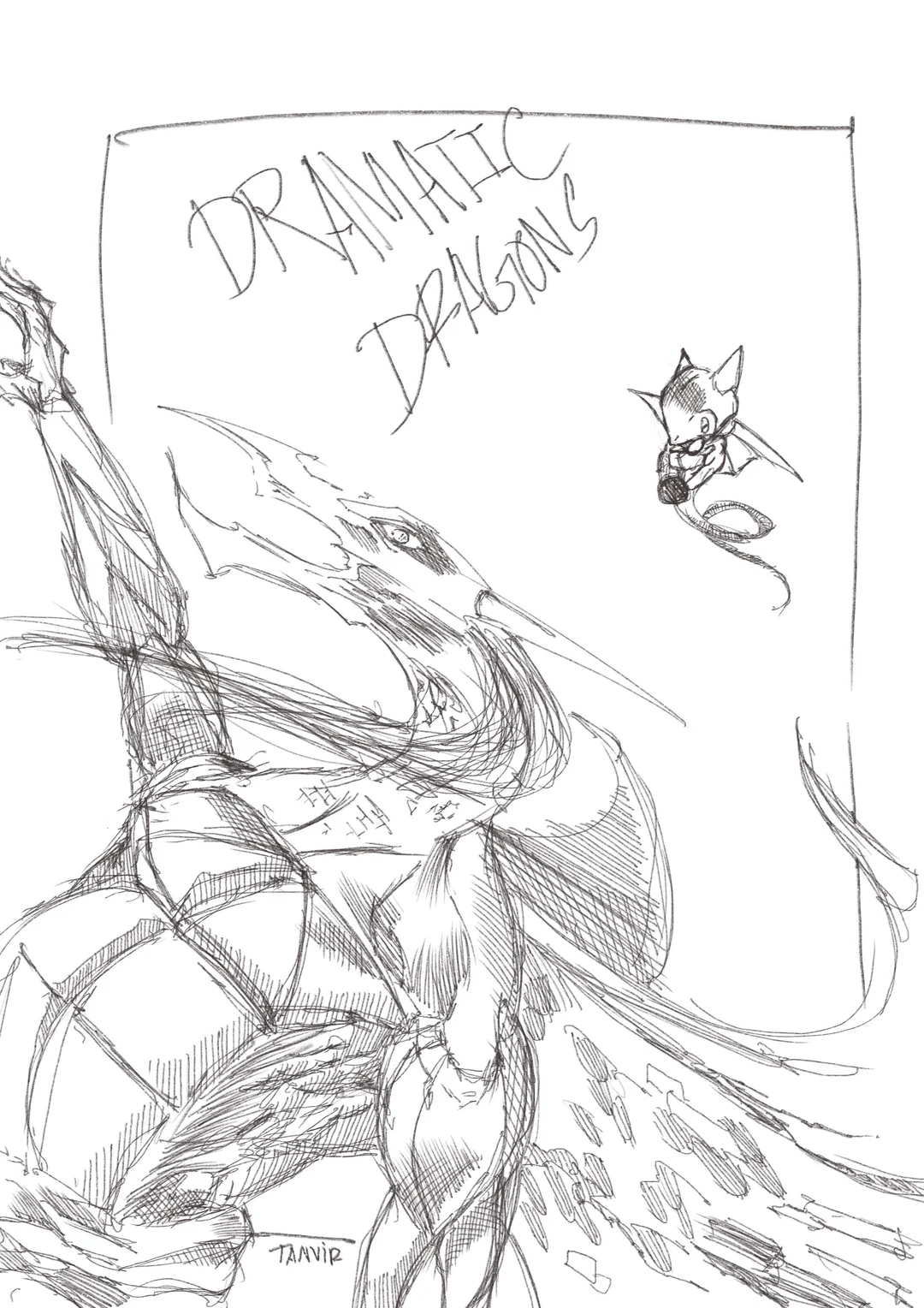 Dramatic Dragons by me | Scrolller