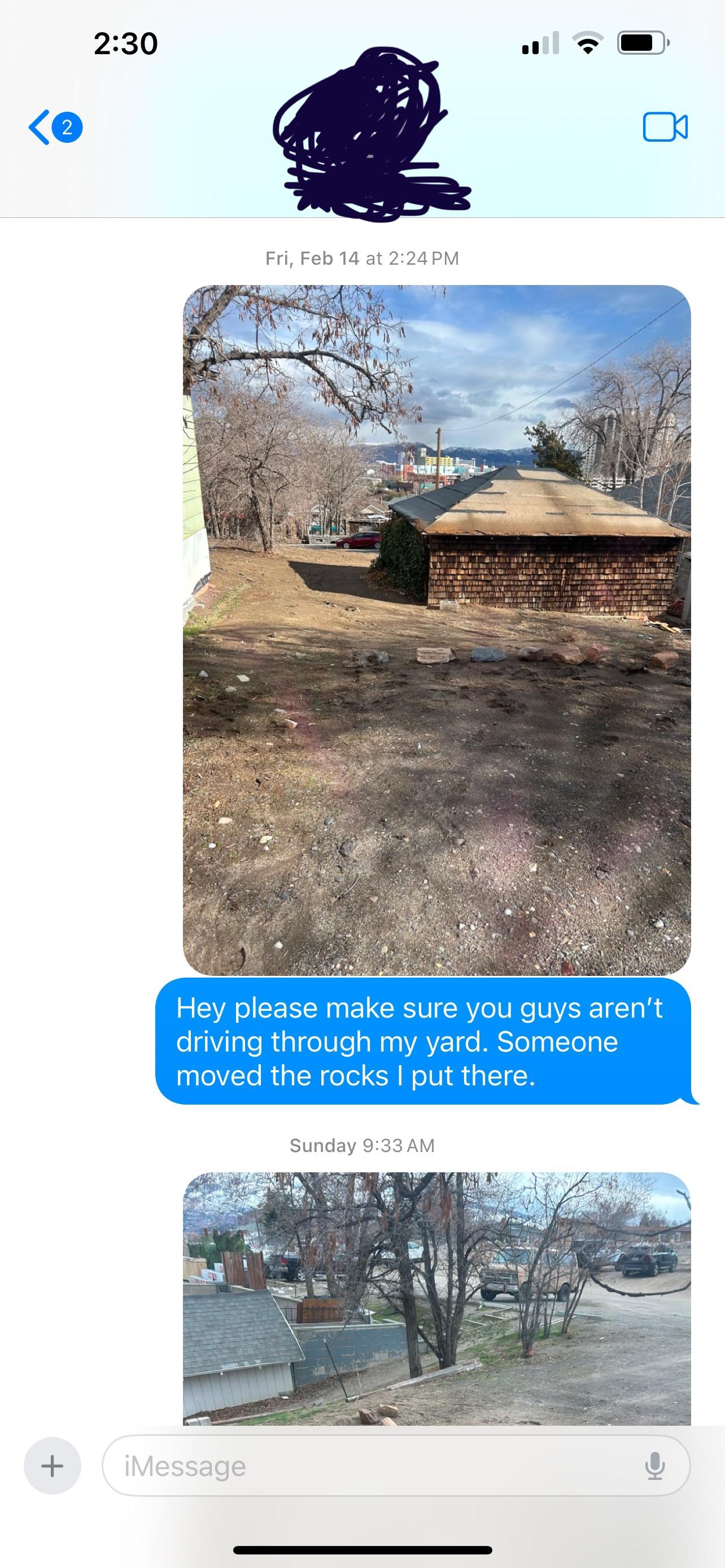 Neighbors won’t stop driving through my yard | Scrolller