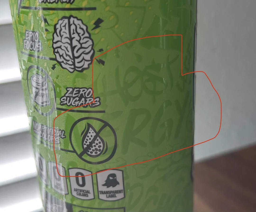 My radioactive energy drink is sending subliminal messages | Scrolller