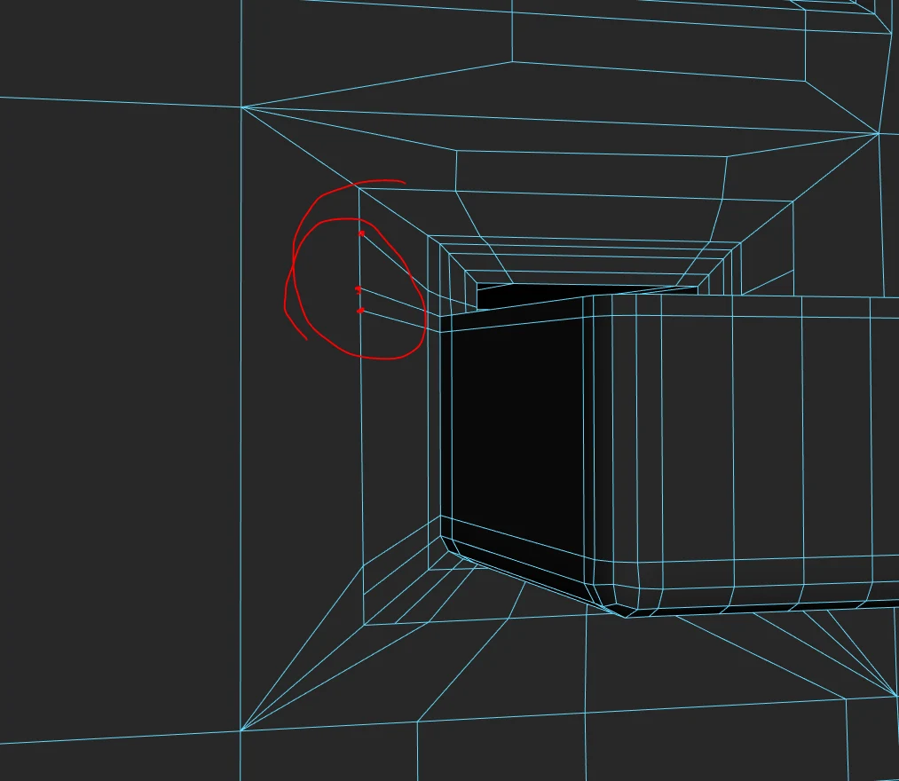 How do I stop those edge loops there? I'm still quite bad with topology haha | Scrolller