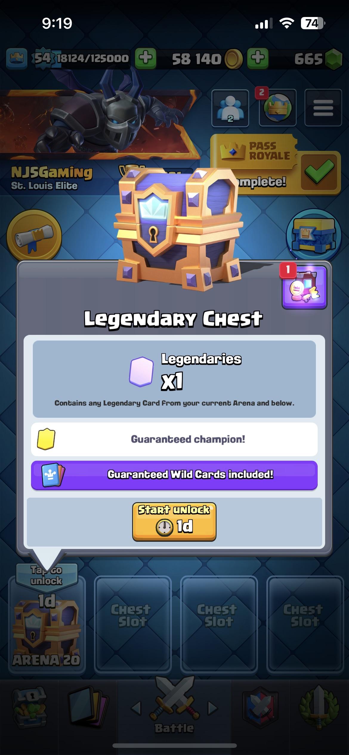 Why are the royal wild chests now called legendary chests? | Scrolller