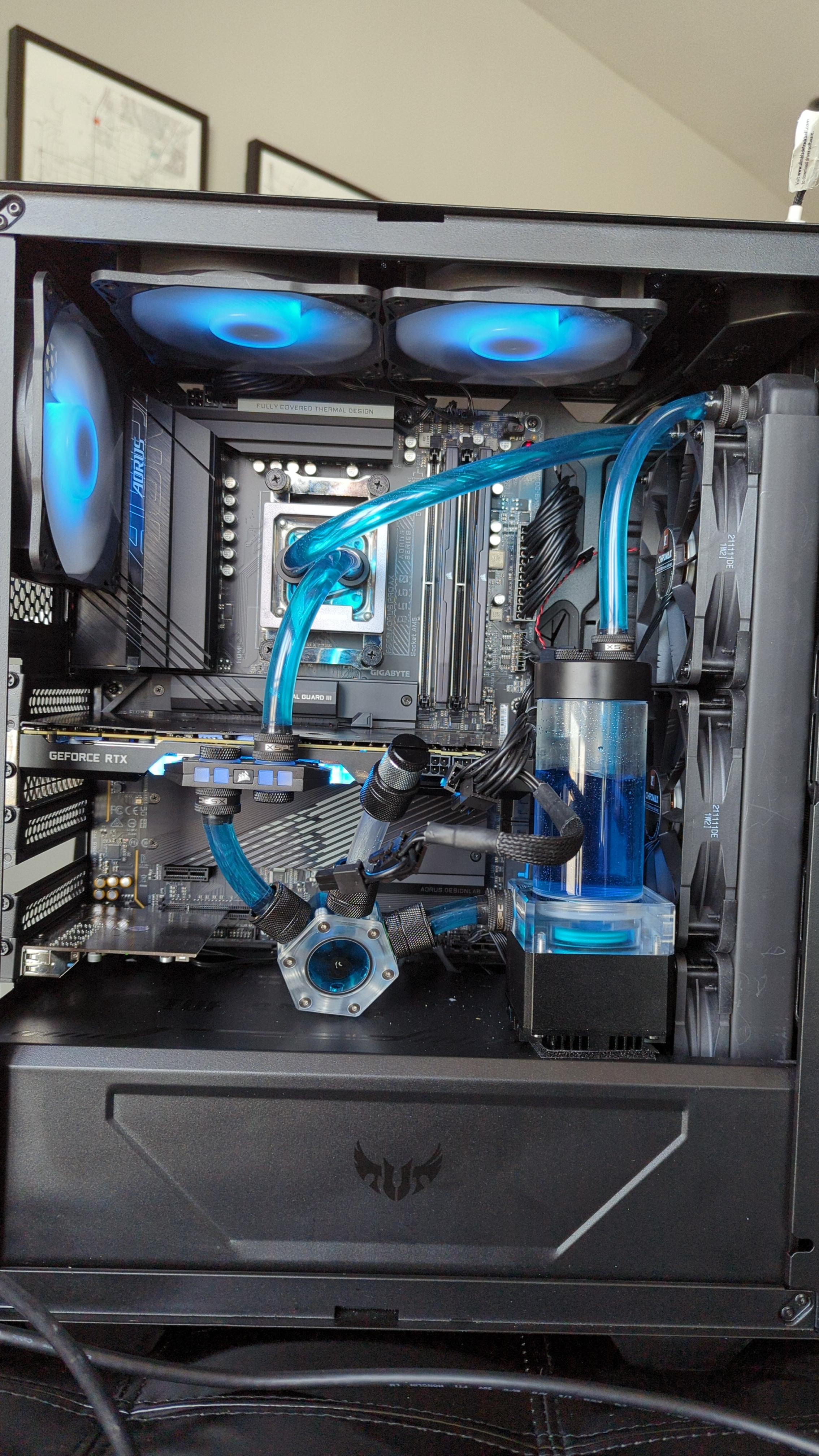 First water cooled project | Scrolller