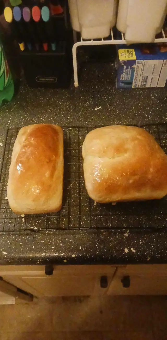 I made my first loaves of bread! | Scrolller