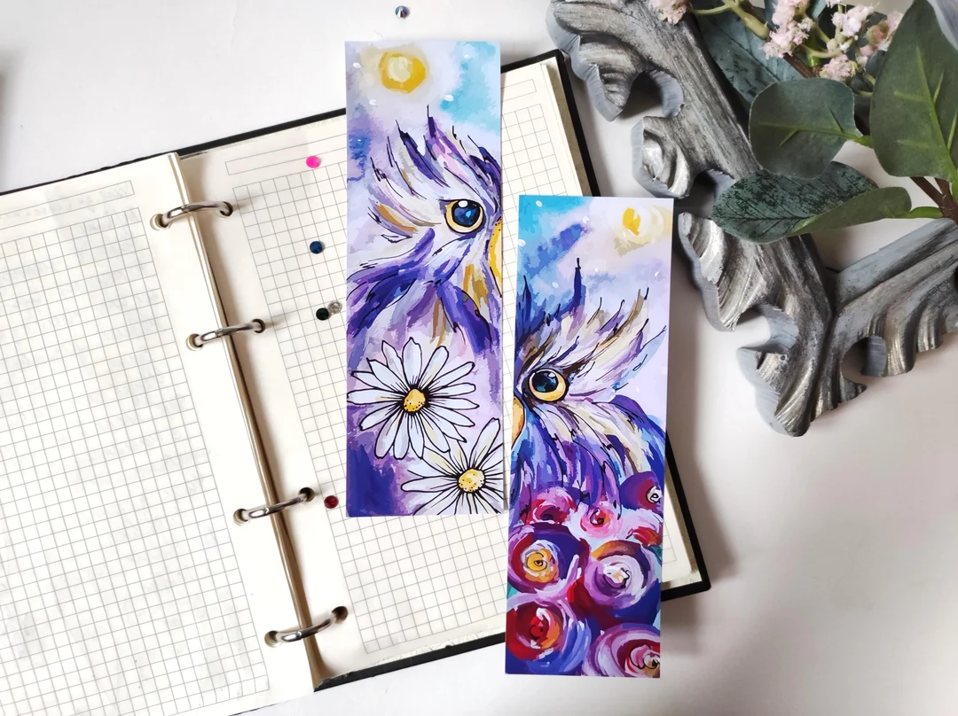 Owls On Bookmarks Scrolller