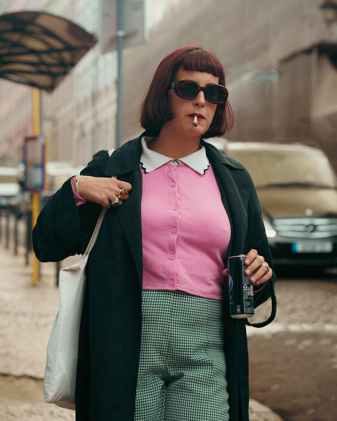 An interesting woman in the streets of Lisbon. | Scrolller