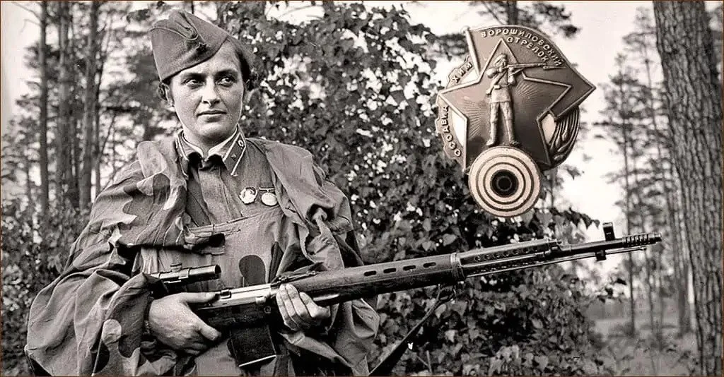 "Lady Death” of the Red Army, the most deadly female sniper in history. (1941) | Scrolller