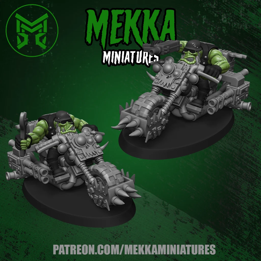 Ork Biker! | Scrolller