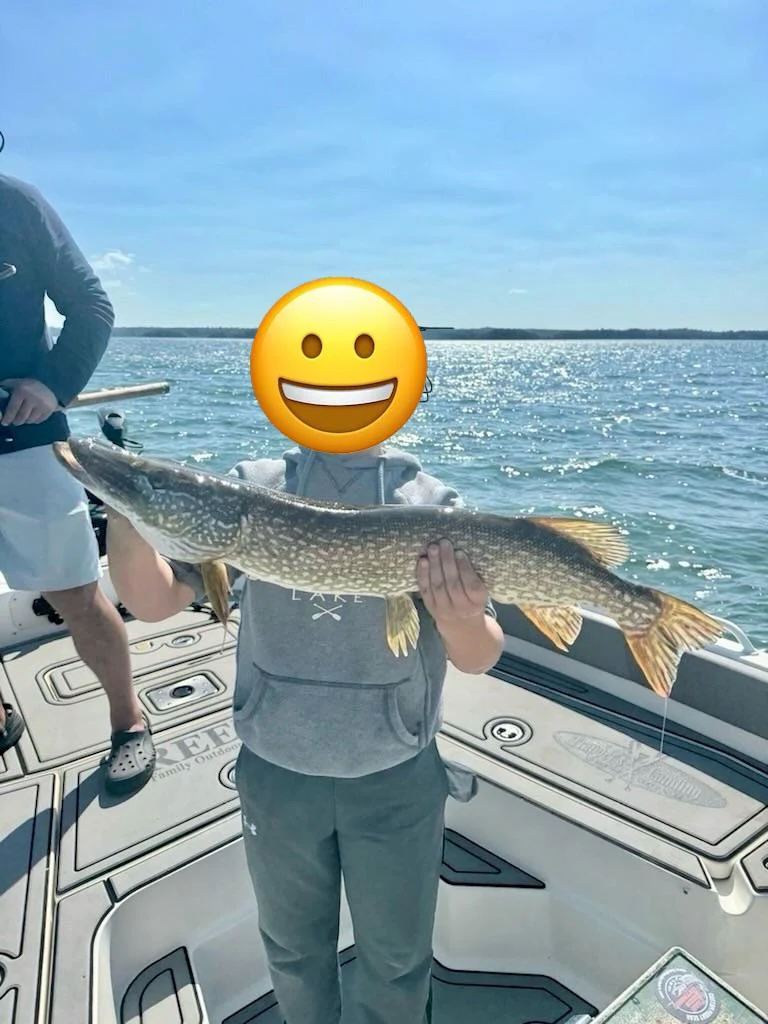 Little man got his first pike today! | Scrolller