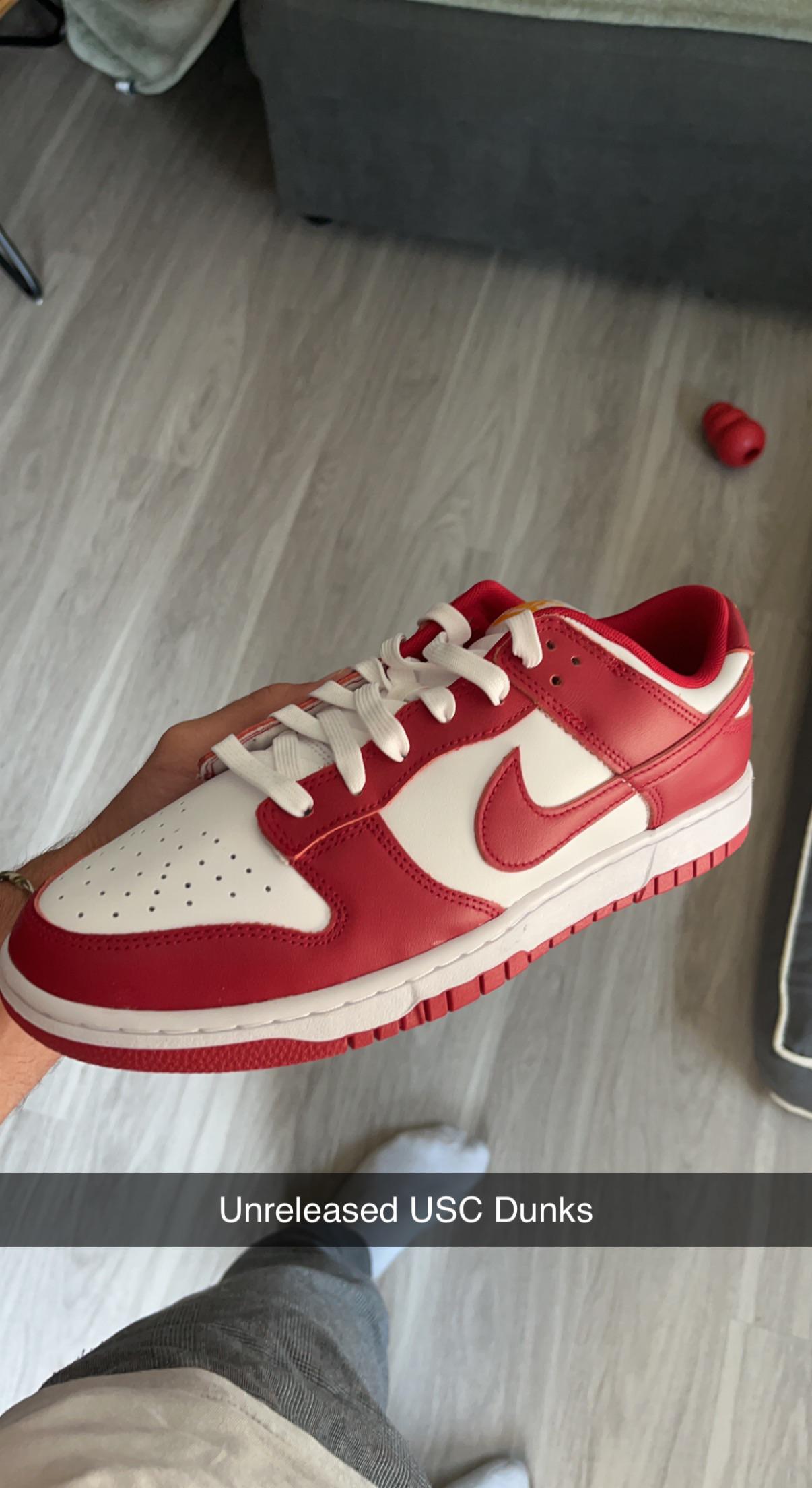 Copped the unreleased USC Dunks today | Scrolller