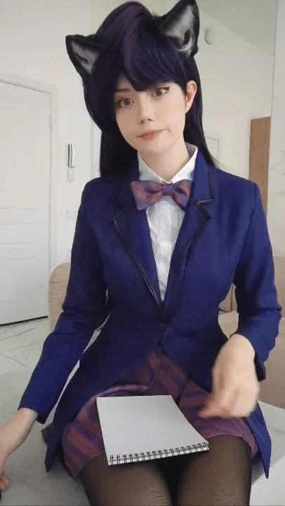 Komi from Komi Can't Communicate by Anastasia Komori | Scrolller