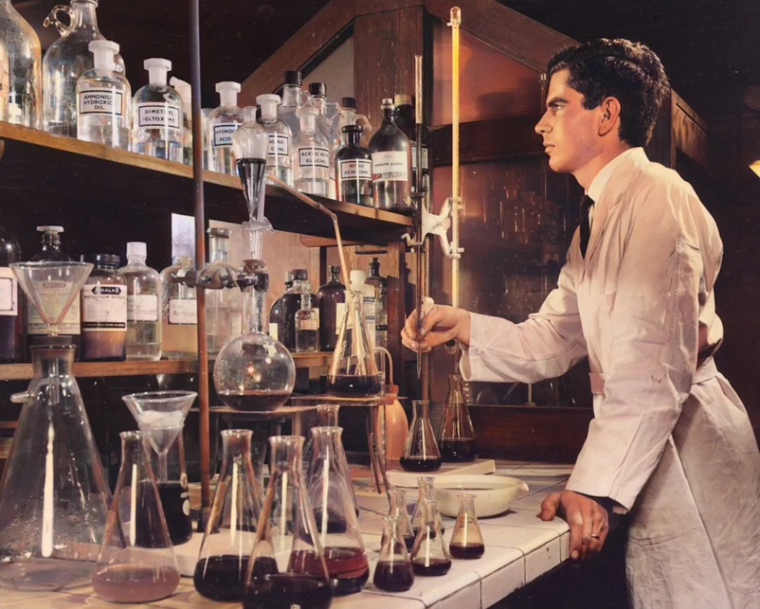 Research laboratory, Vickers Ruwolt, Burnley, Victoria, 1968 | Scrolller