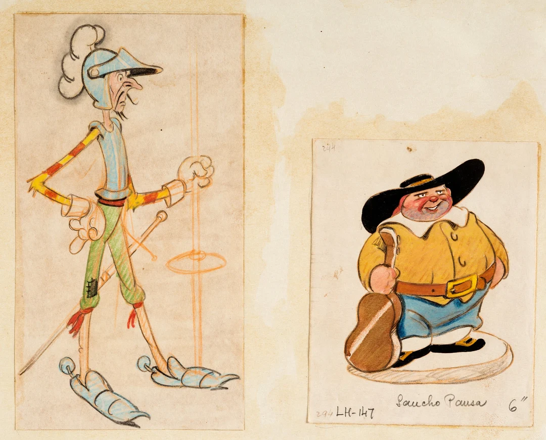 Don Quixote concept art by Ferdinand Horvath, 1930s | Scrolller