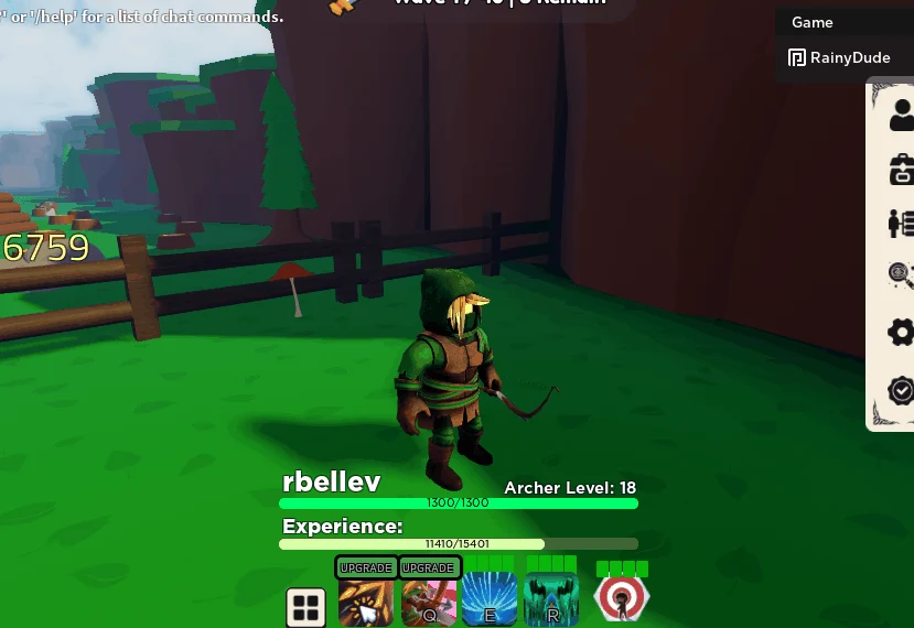 Town Defend | Added a Loading Upgrade UI since before it was empty. | Scrolller