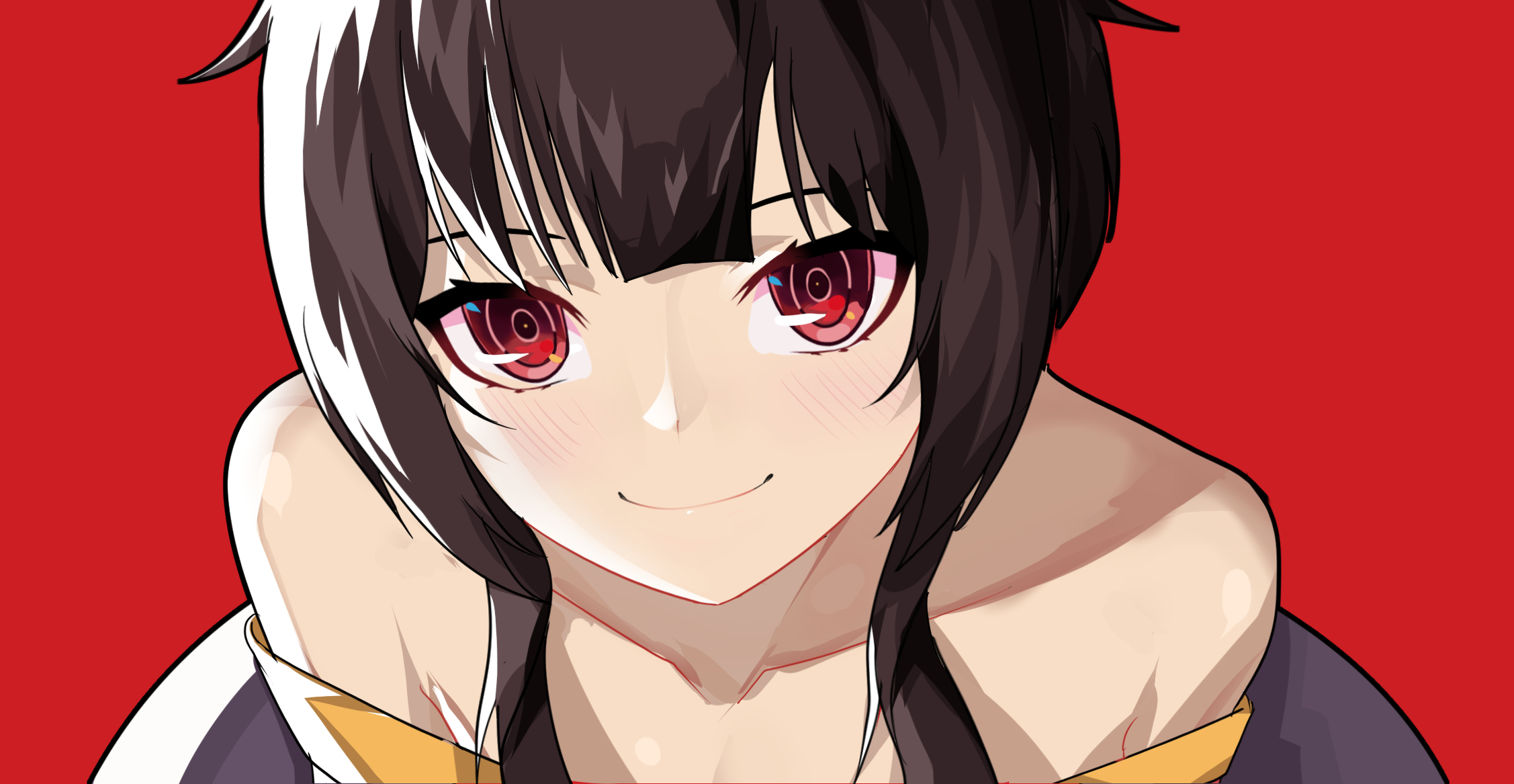 Megumin's intense stare | Scrolller