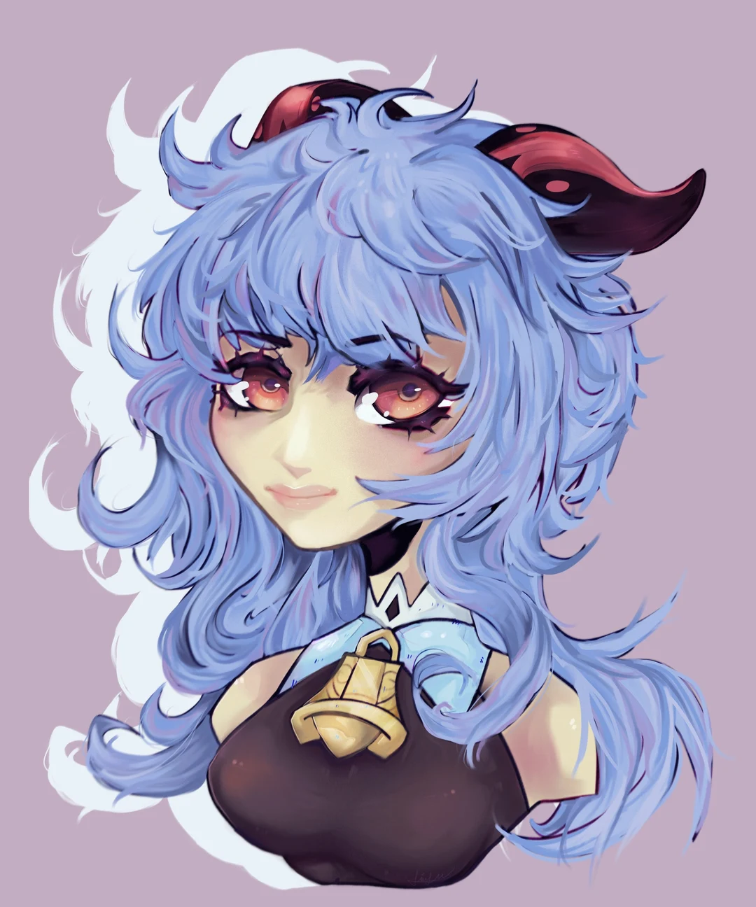 Ganyu, Sirefer, Procreate, 2023 | Scrolller