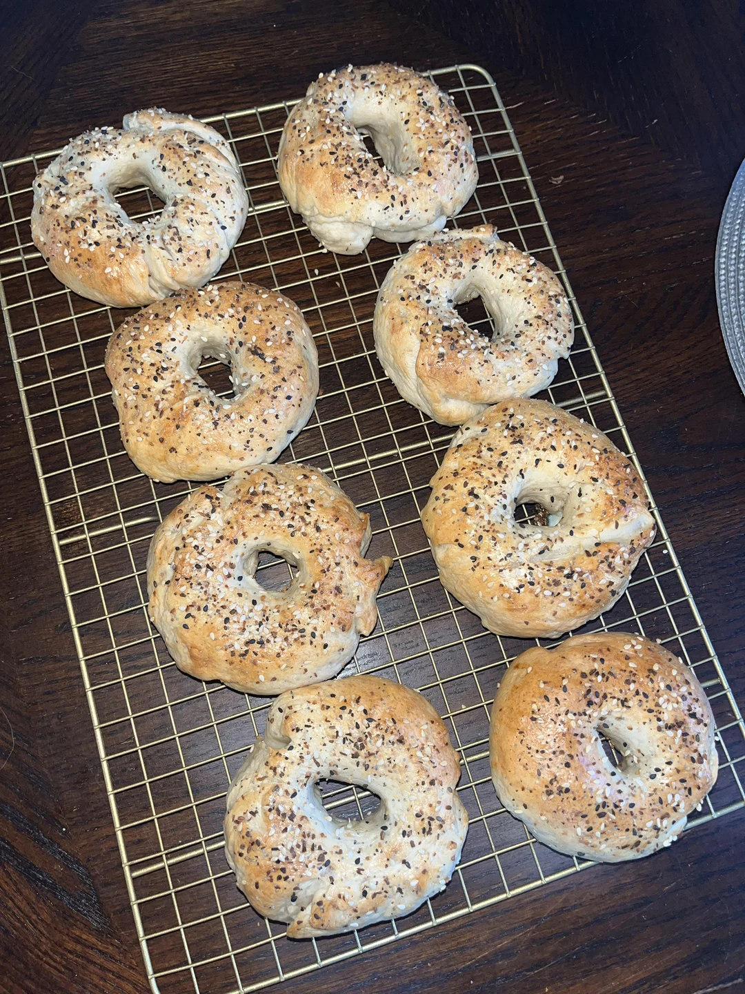 First try at Bagels! | Scrolller