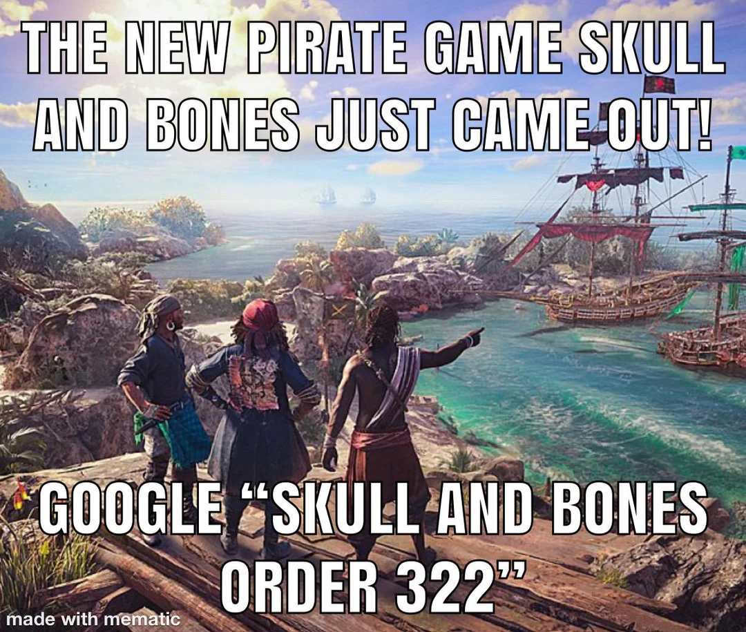 Skull 💀 and Bones 🦴 you say? | Scrolller