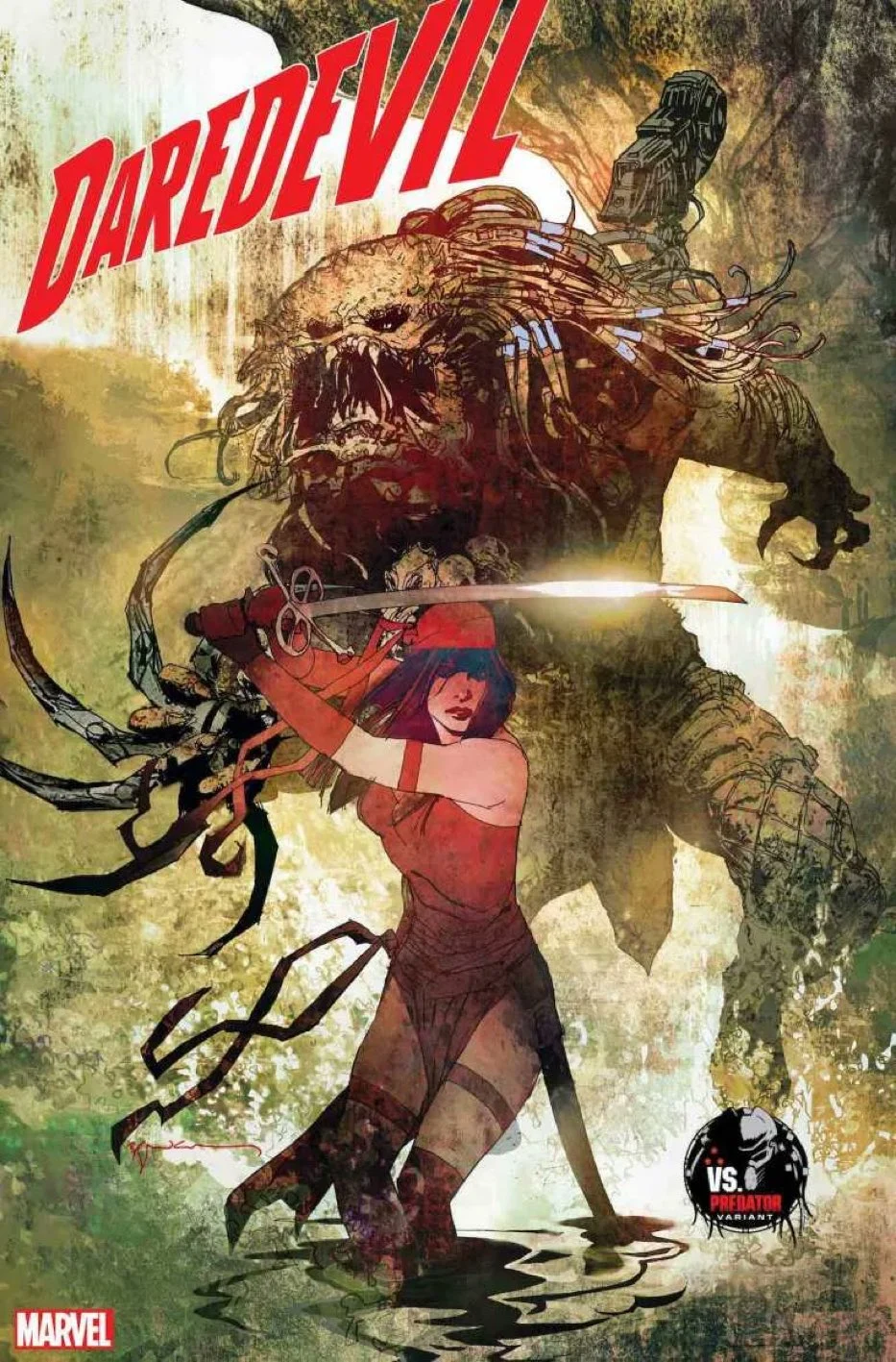 New Daredevil variant cover by Bill Sienkiewicz | Scrolller