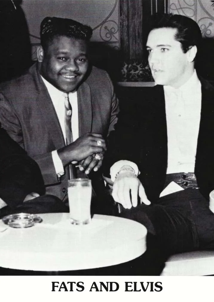 Fats Domino and Elvis Presley, 1950s | Scrolller