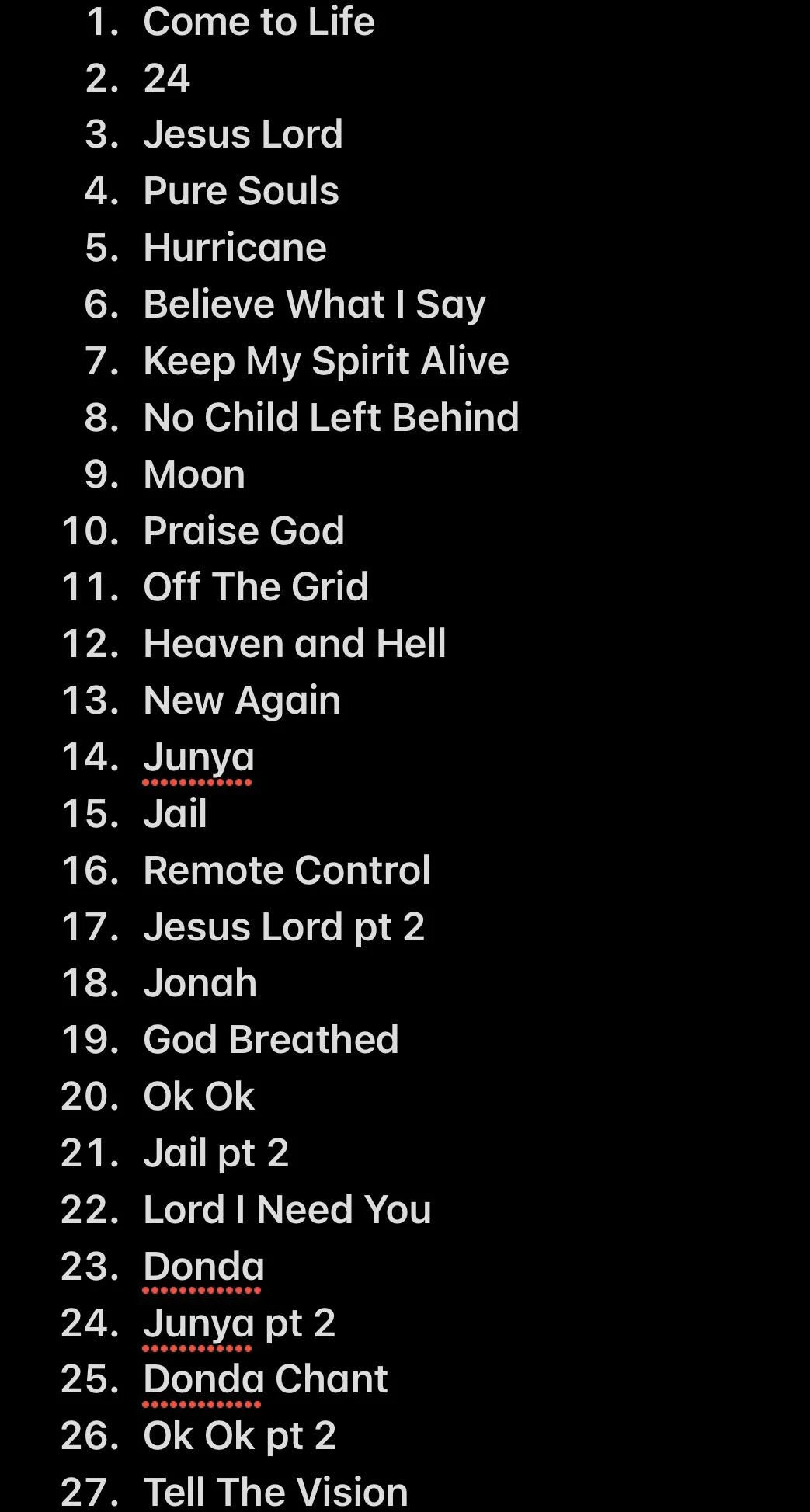 Just ranked Donda 👍 | Scrolller