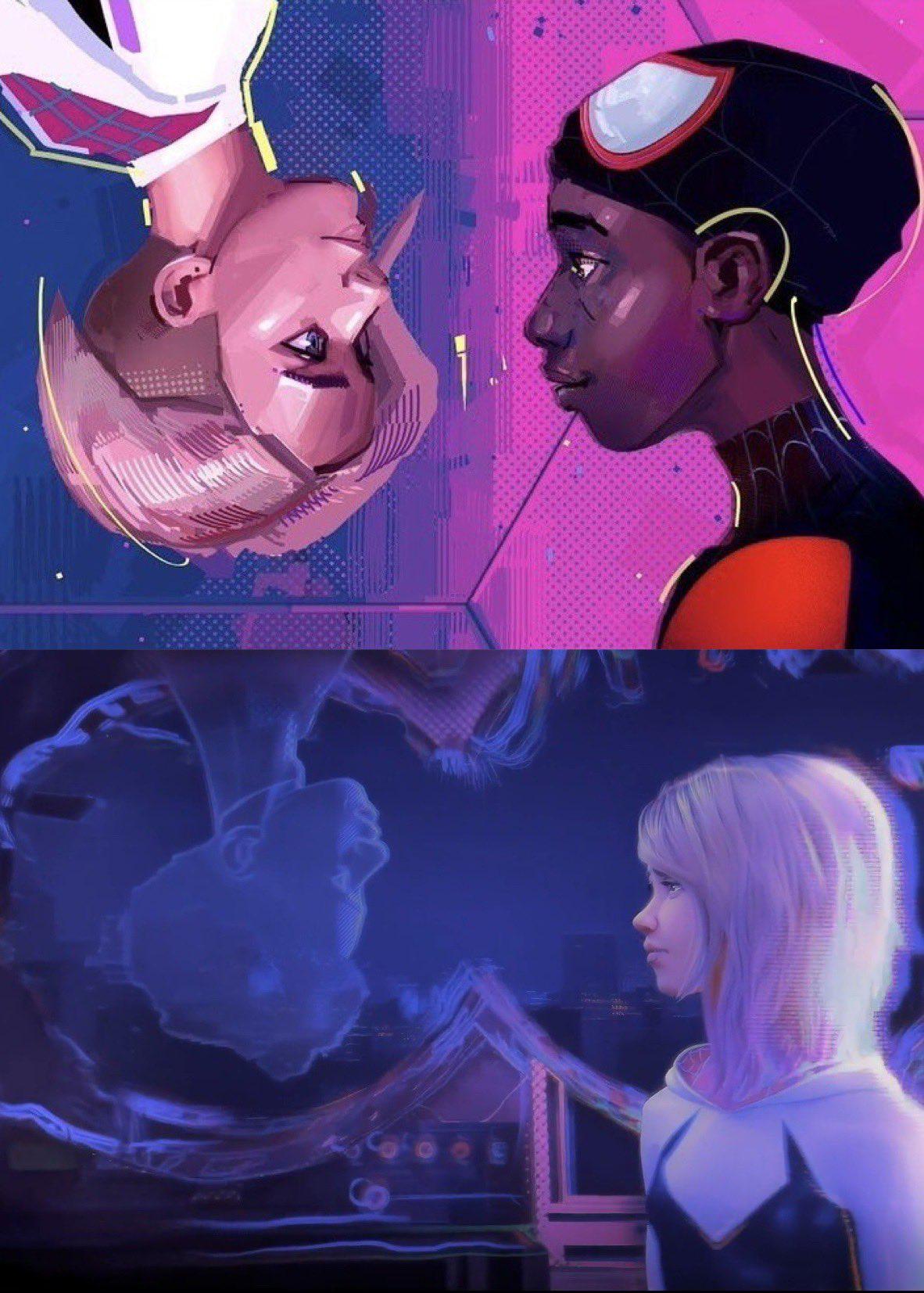 Spider-verse: concept art vs film | Scrolller