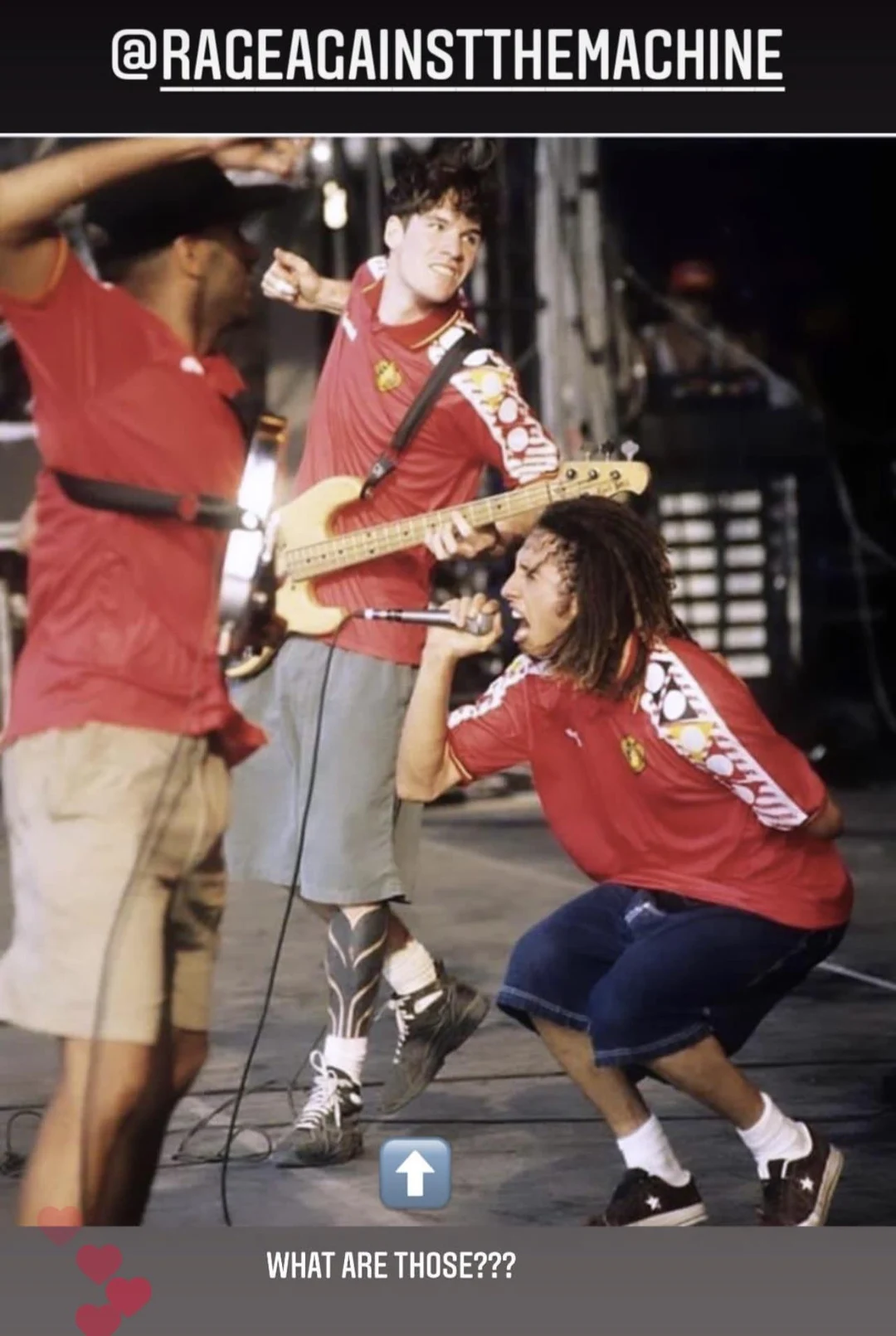 Rage Against the Machine shoe mystery | Scrolller