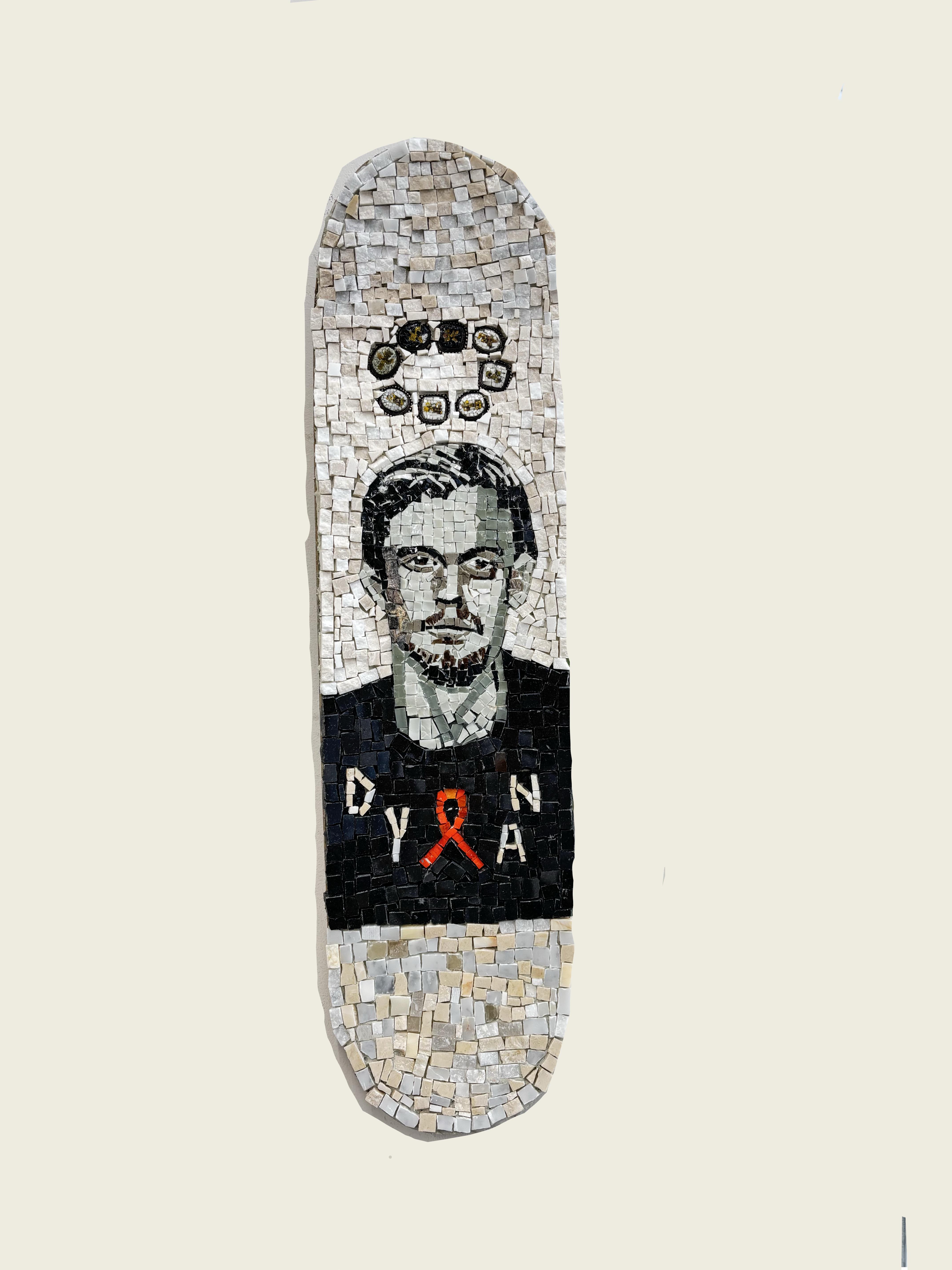 Dylan Rieder,crayonfou,mosaic,2025 | Scrolller