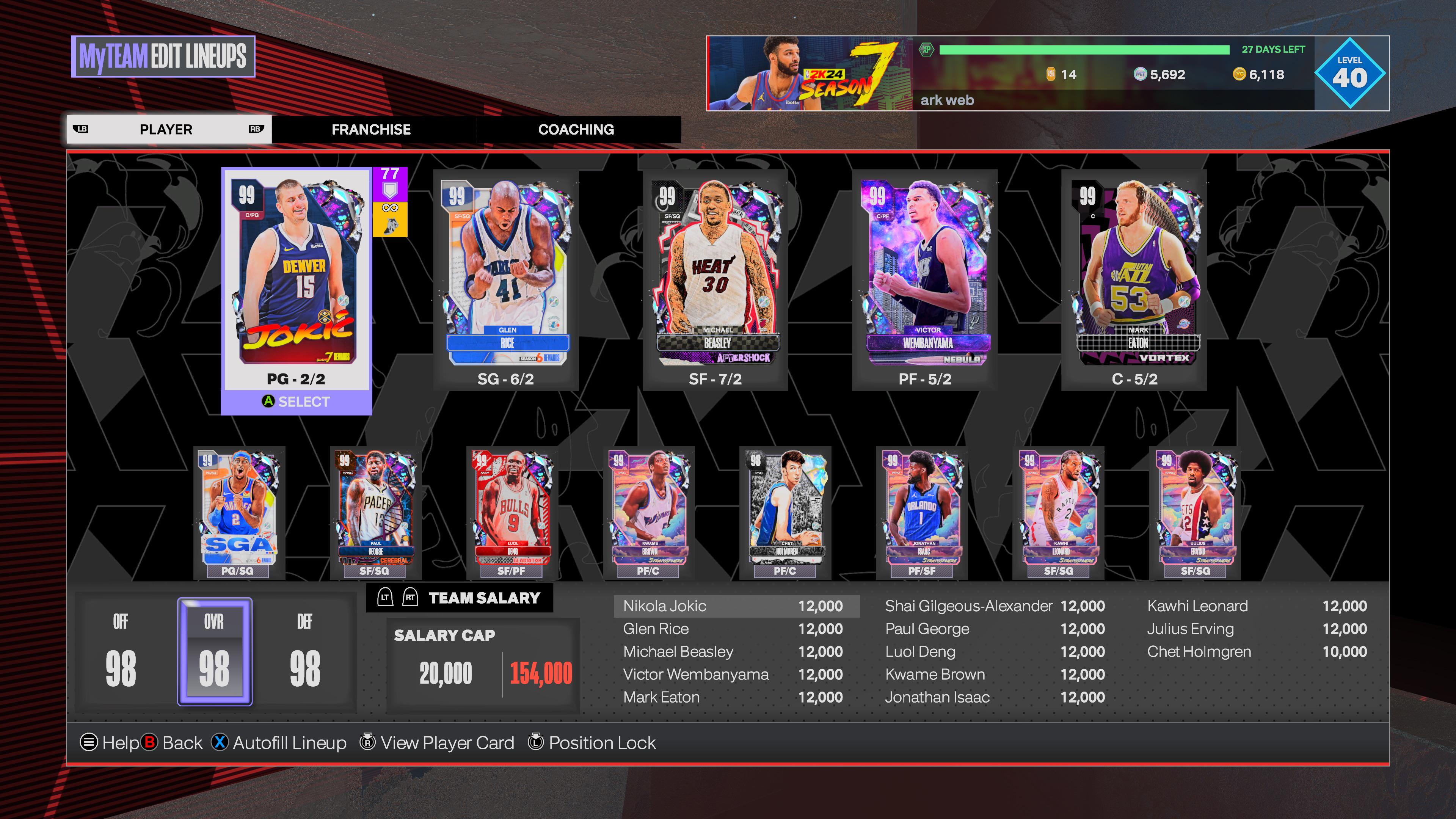 Any lineup advice? | Scrolller