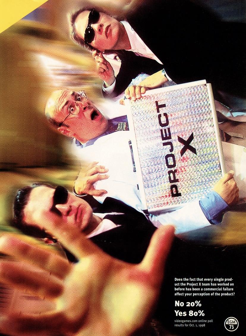 Project X preview article from EGM's 1999 Buyer's Guide. Does anyone know what became of this ...