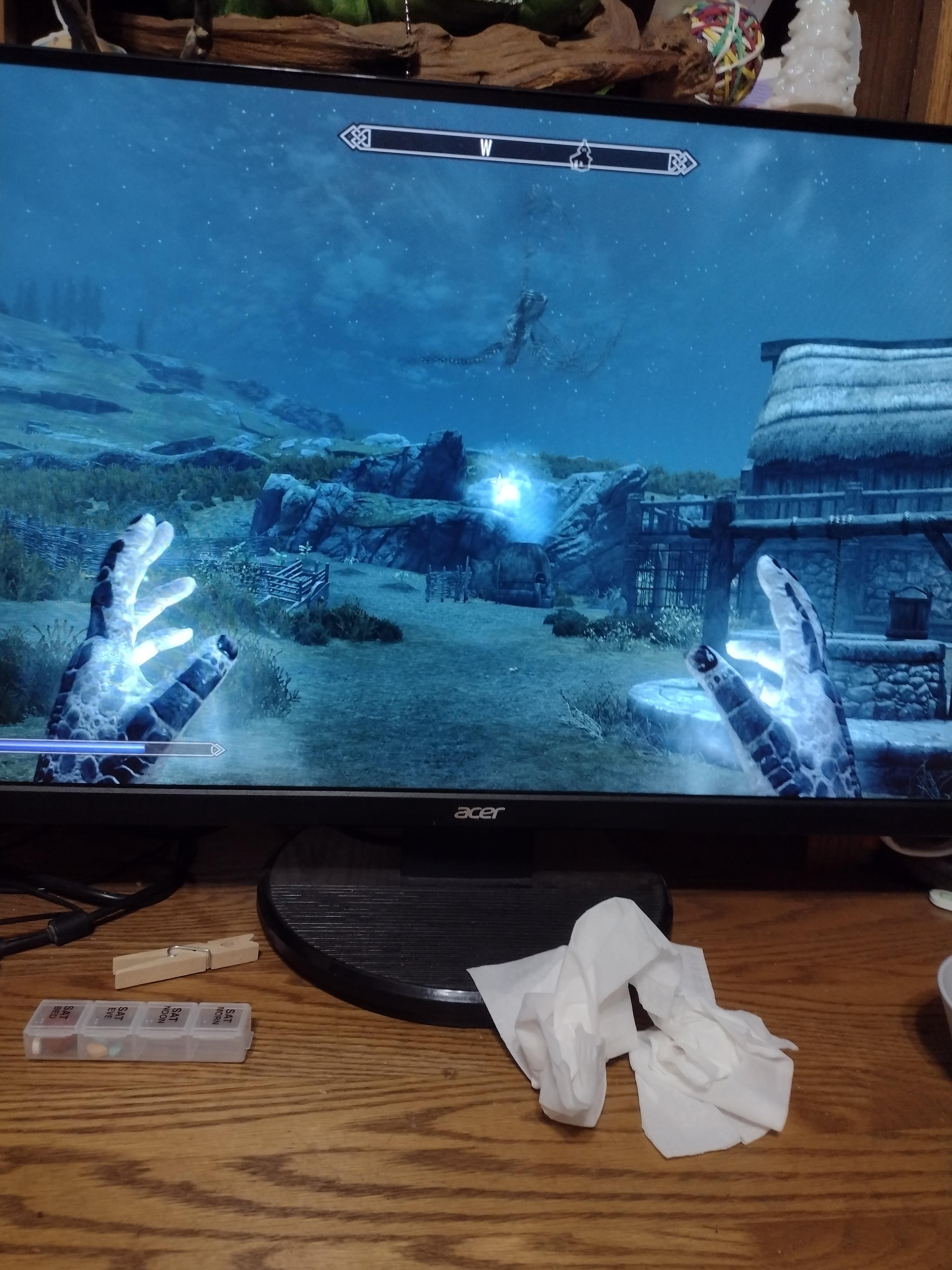 Ice Spike; Dragon Corpse Removal Spell. | Scrolller