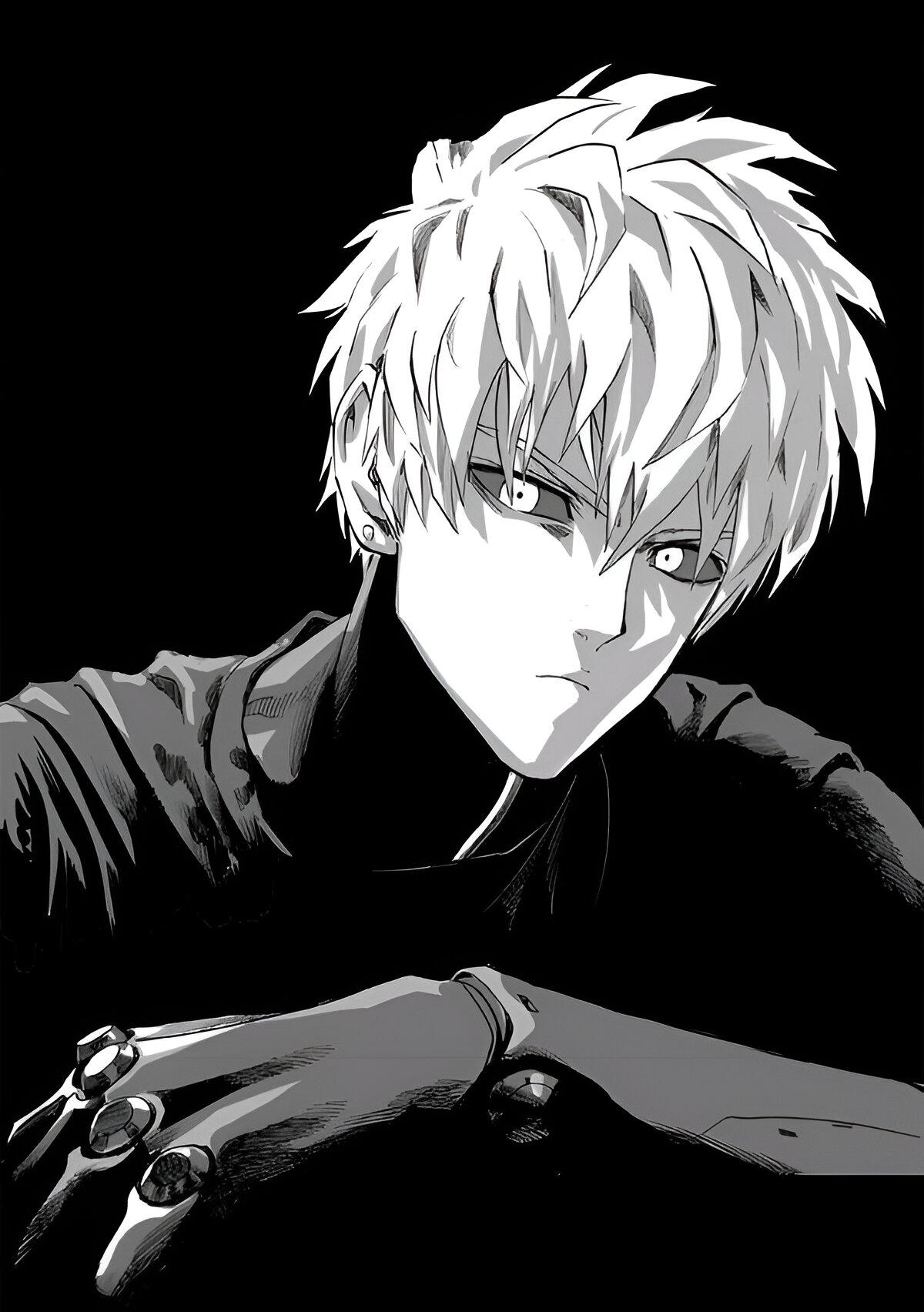 I colored Genos( Demon cyborg).. | Scrolller