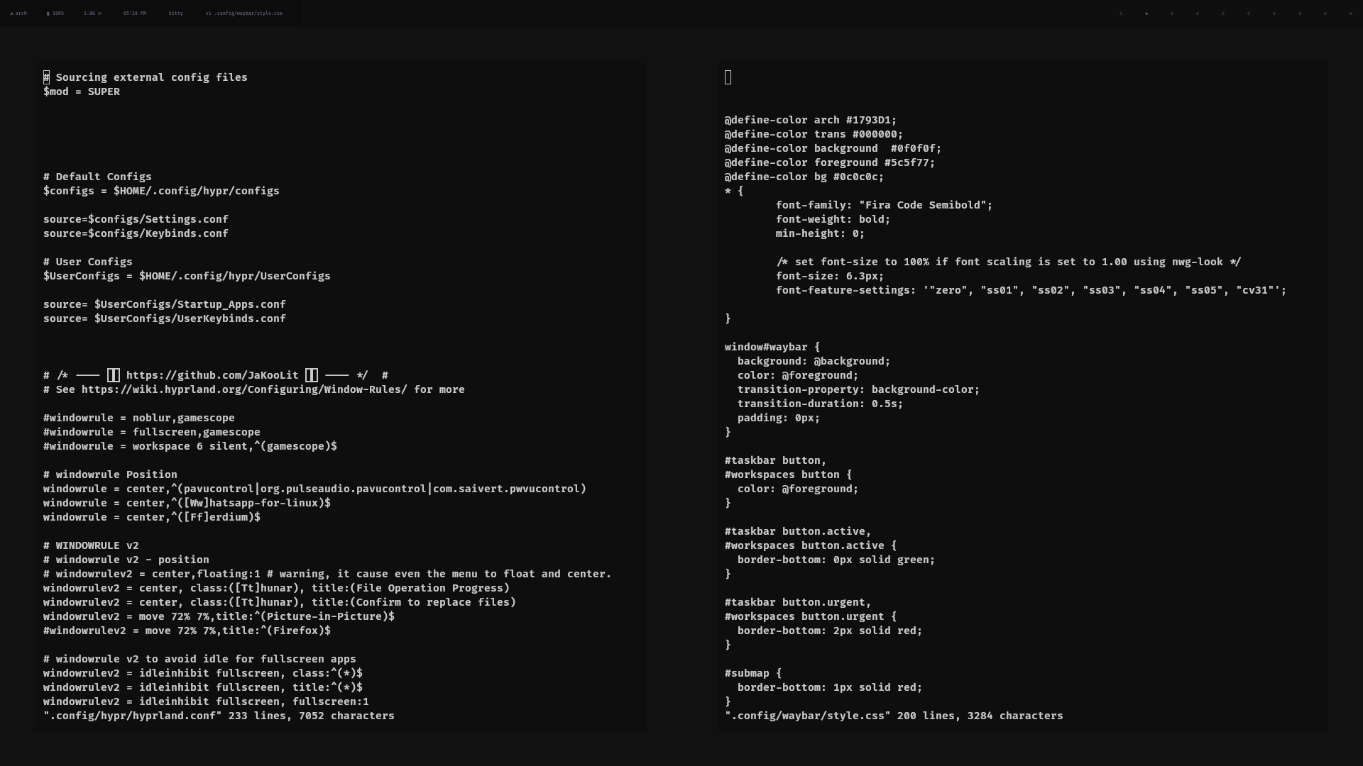 [Hyprland] I installed Arch | Scrolller