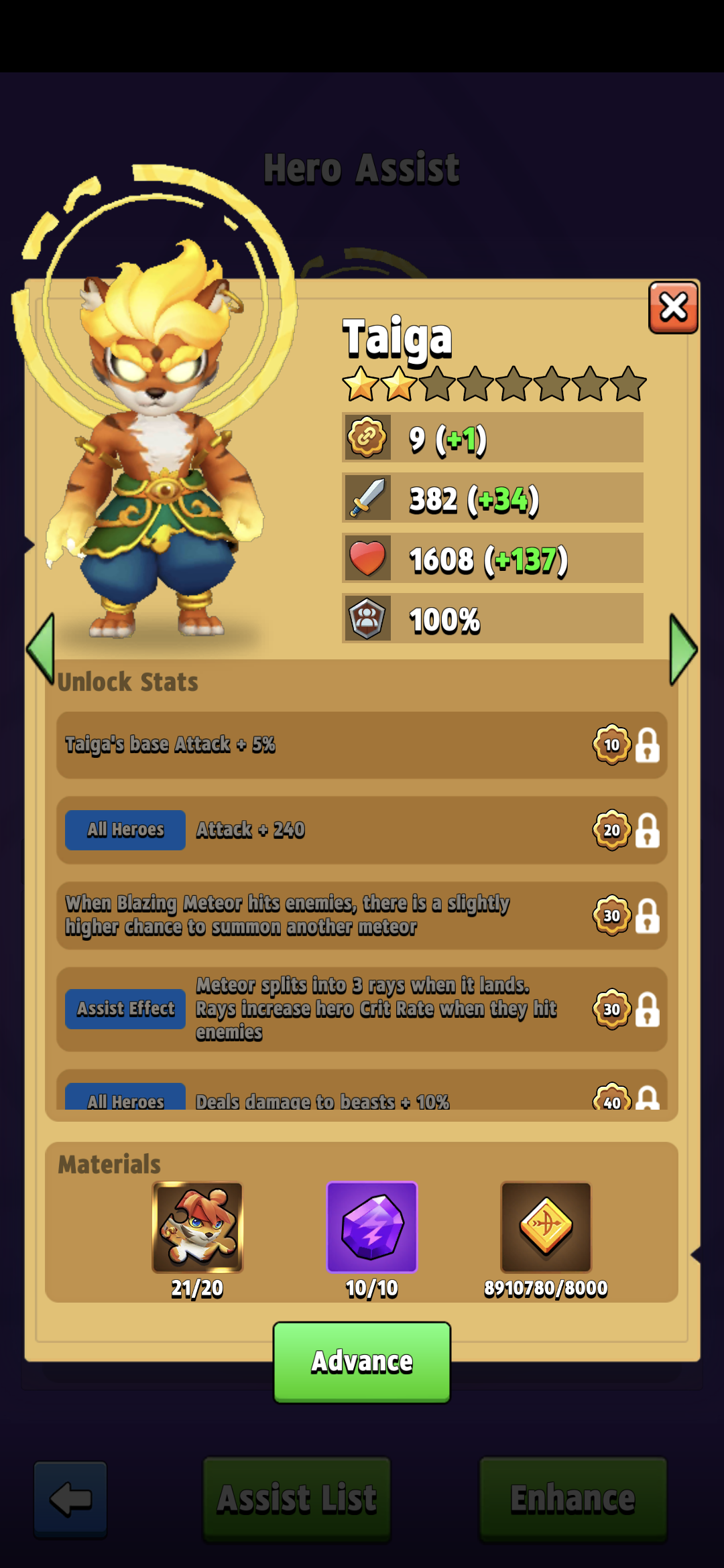 Taiga Leveling | Scrolller