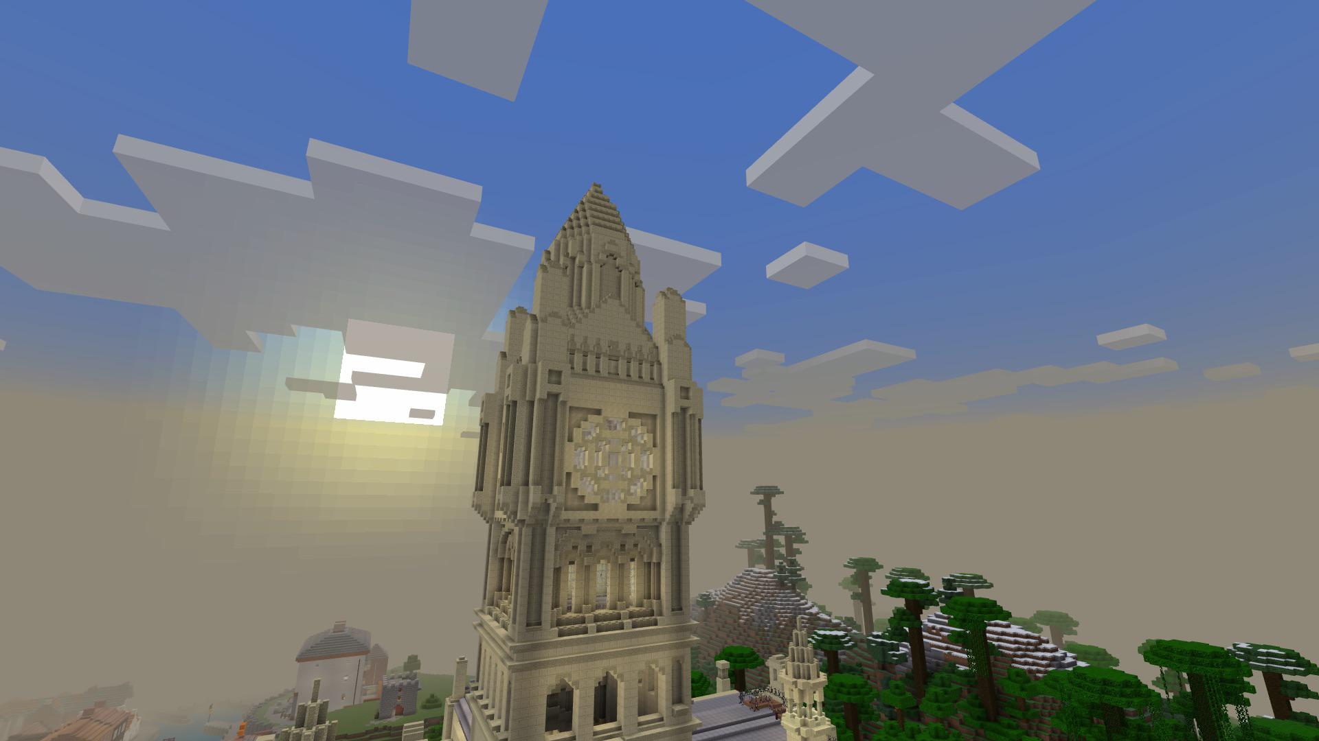 I restored the ruined Cathedral from the old TU31. | Scrolller