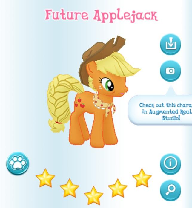 Anyone else think that Future Applejack looks kinda odd? | Scrolller