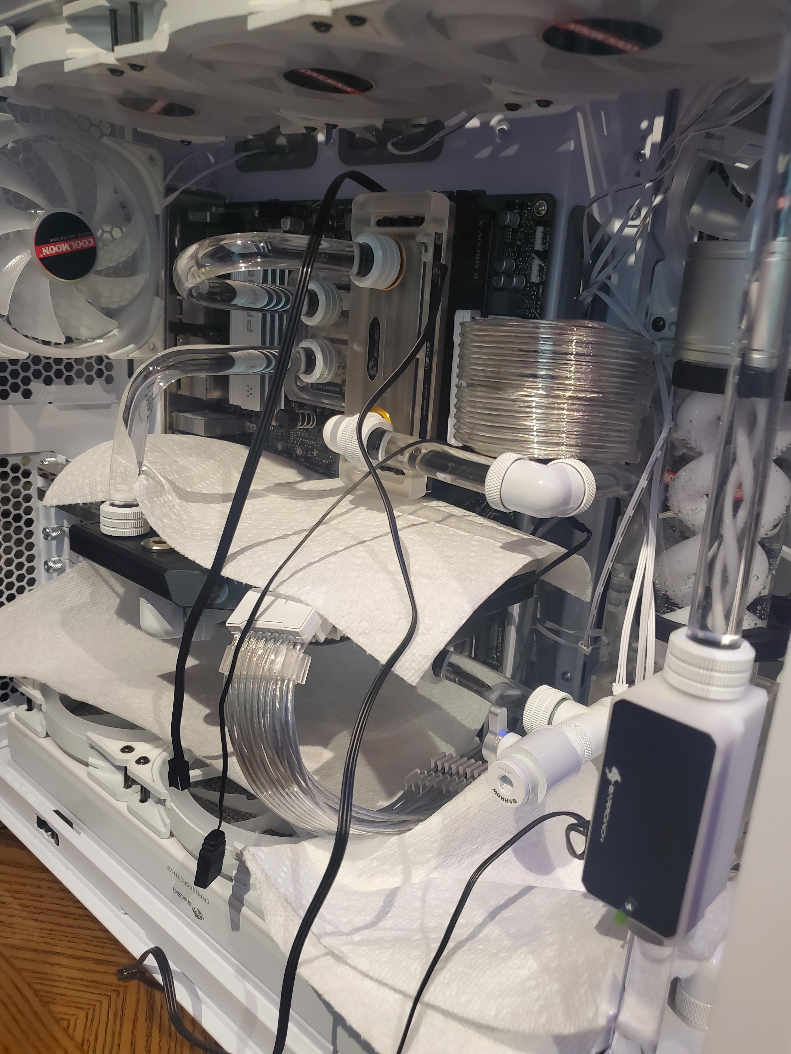 First time custom water loop | Scrolller