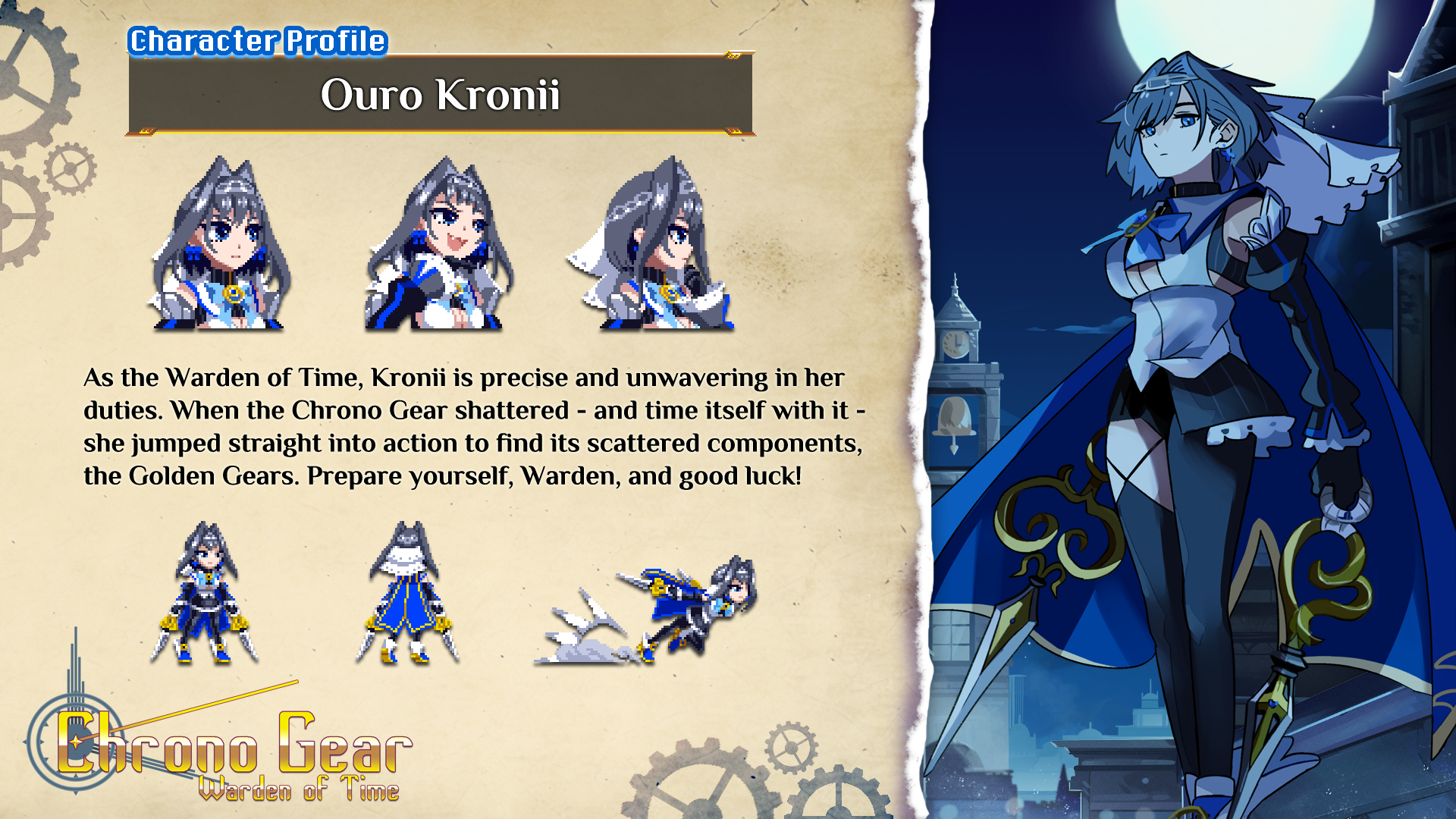 Chrono Gear: (playable?) character profiles and area descriptions | Scrolller