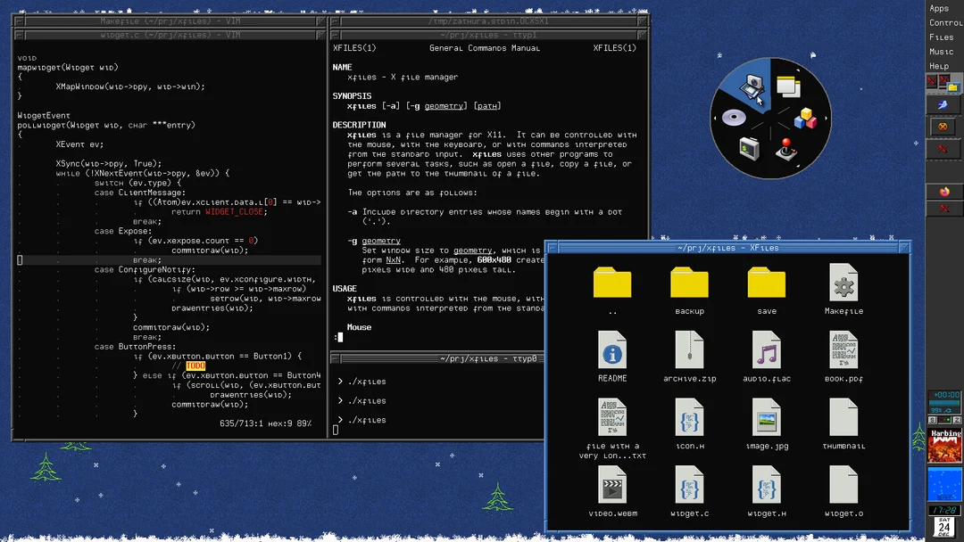 [shod] some icons i'm drawing and a file browser i'm developing | Scrolller
